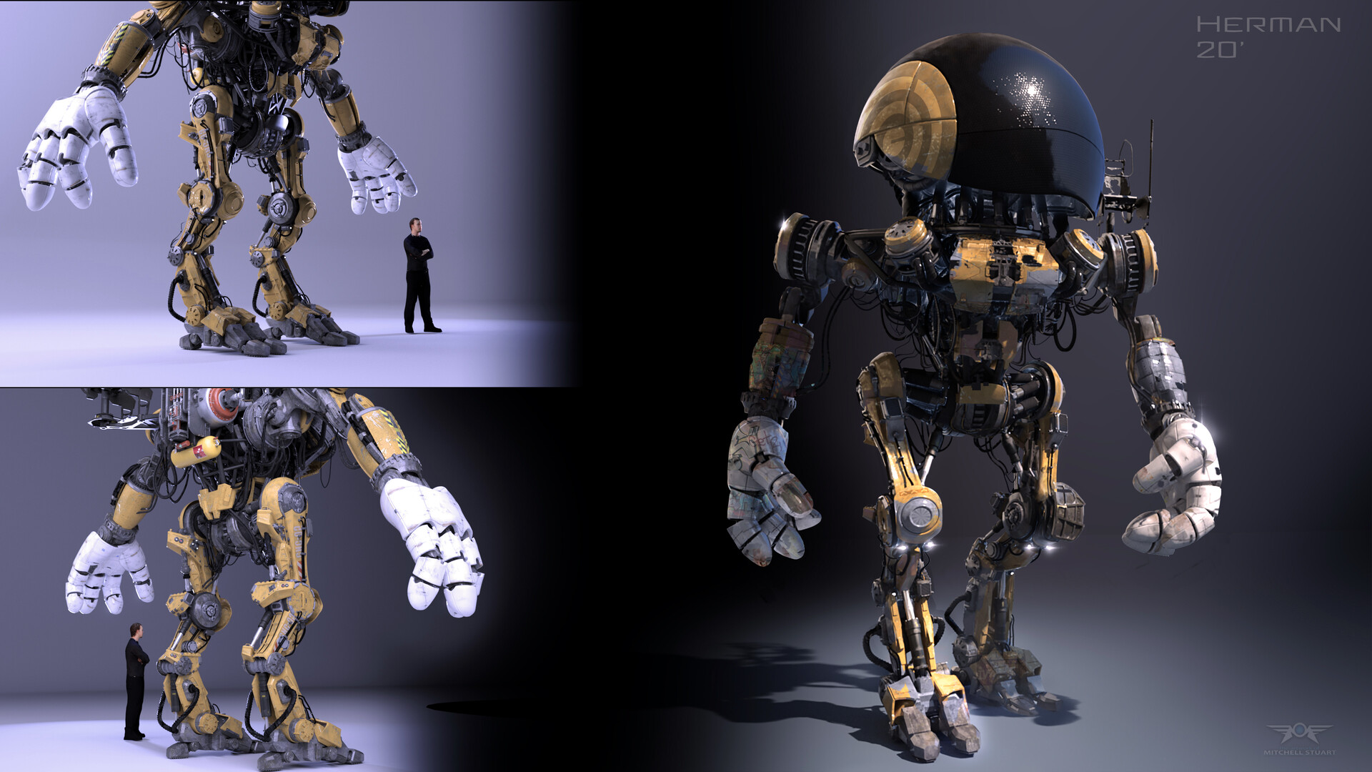 Mitchell Stuart - "The Electric State" Herman concepts