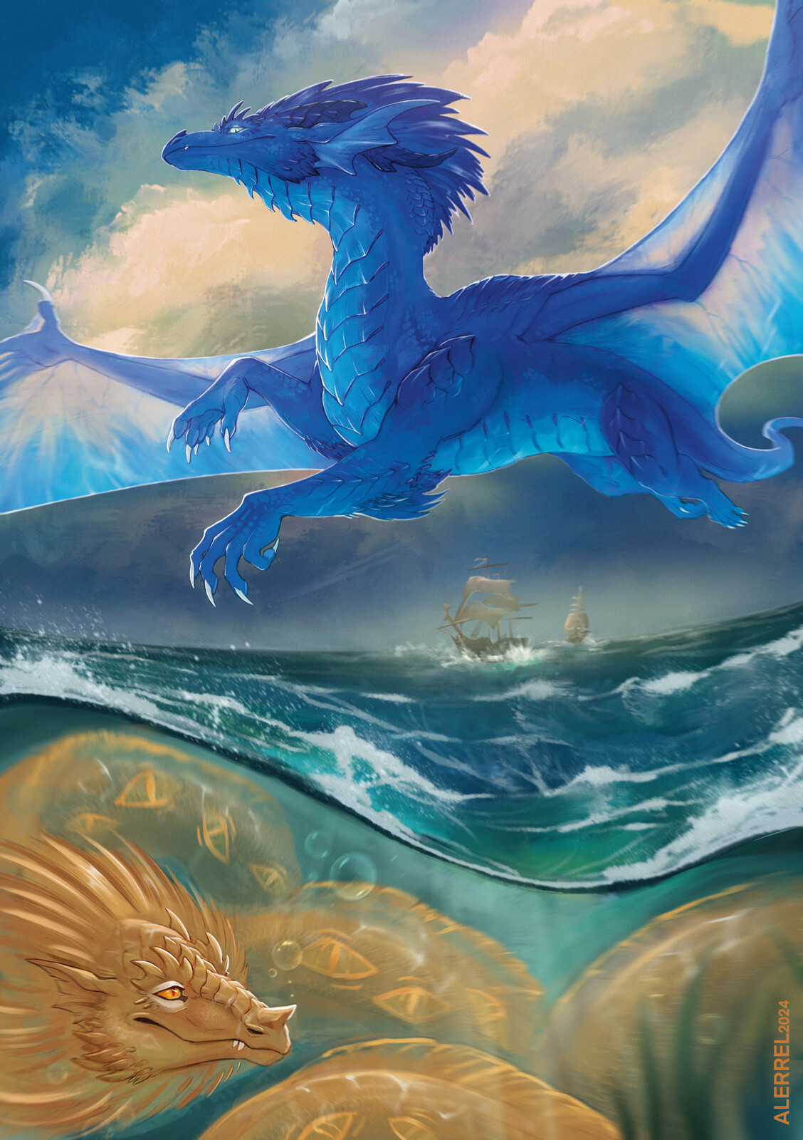 ArtStation - Tintaglia and Maulkin