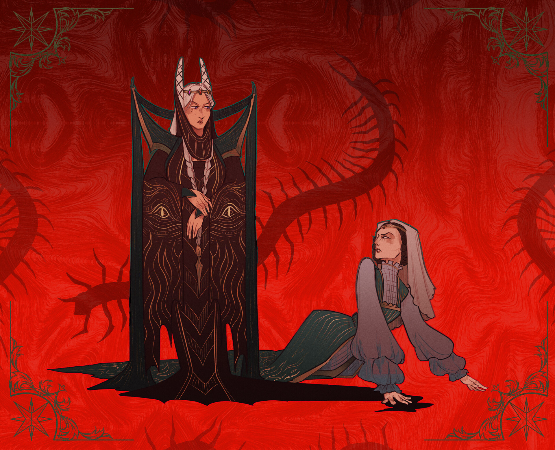 ArtStation - The Princess and the Queen