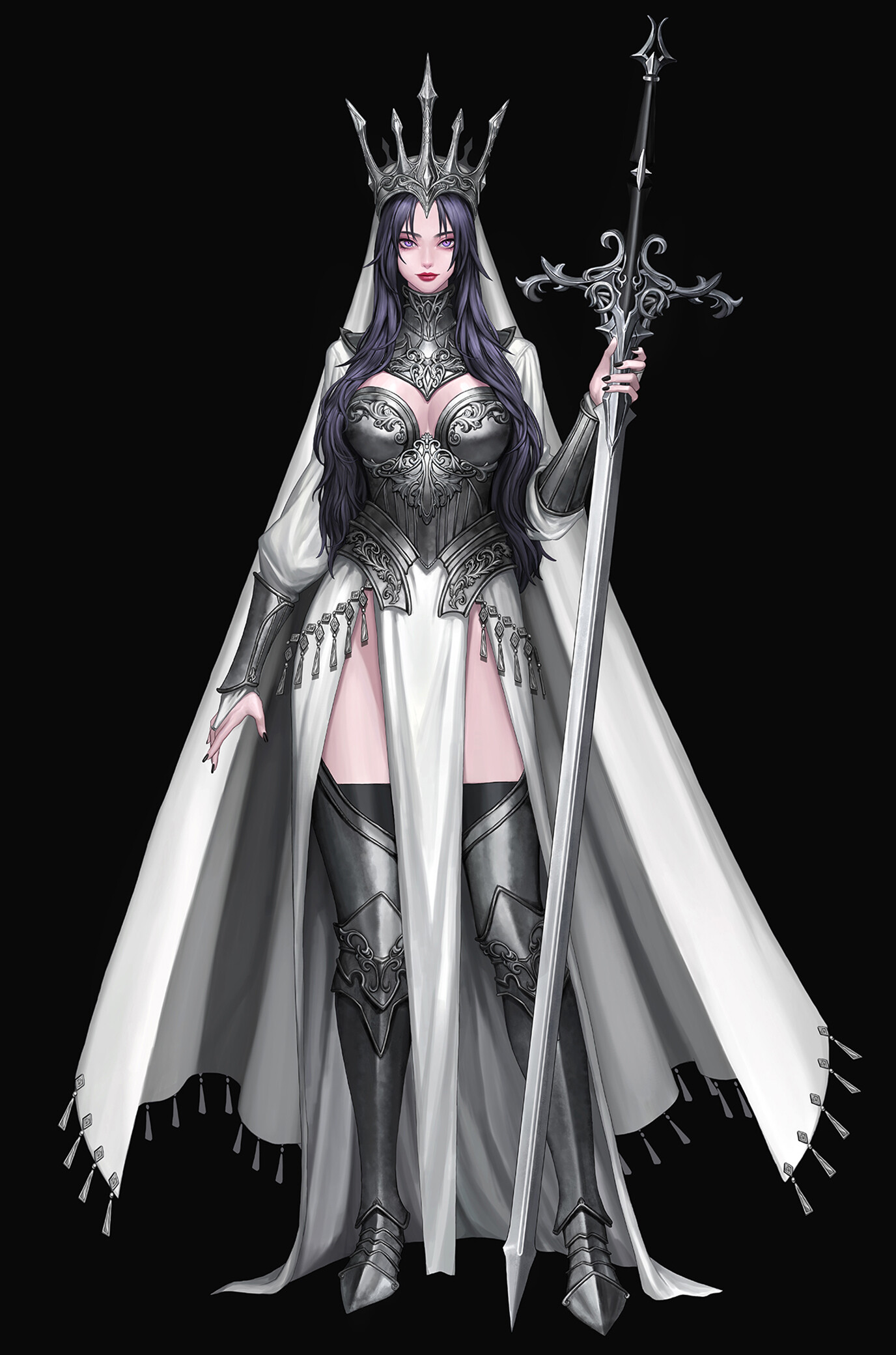 ArtStation - silver queen regnant