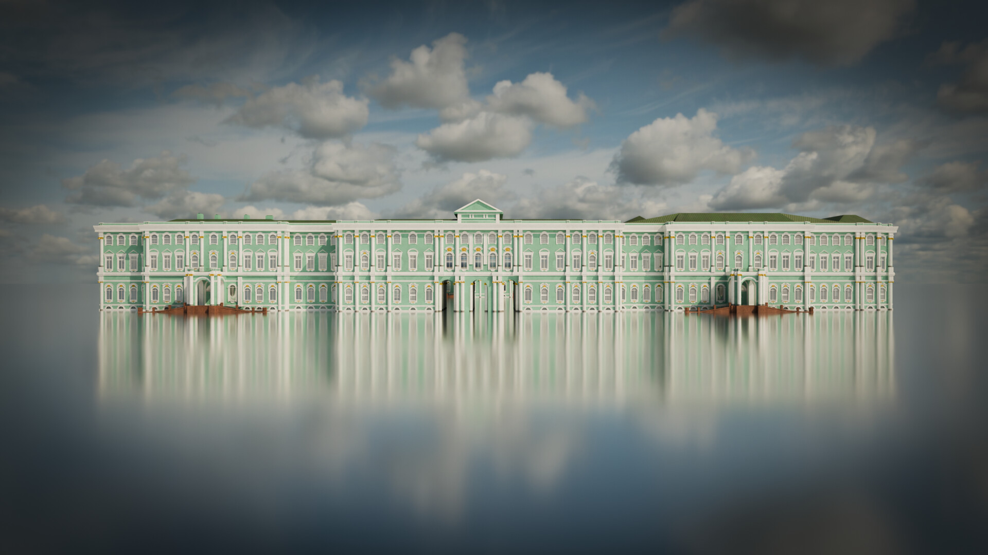 ArtStation - Winter Palace (Hermitage)