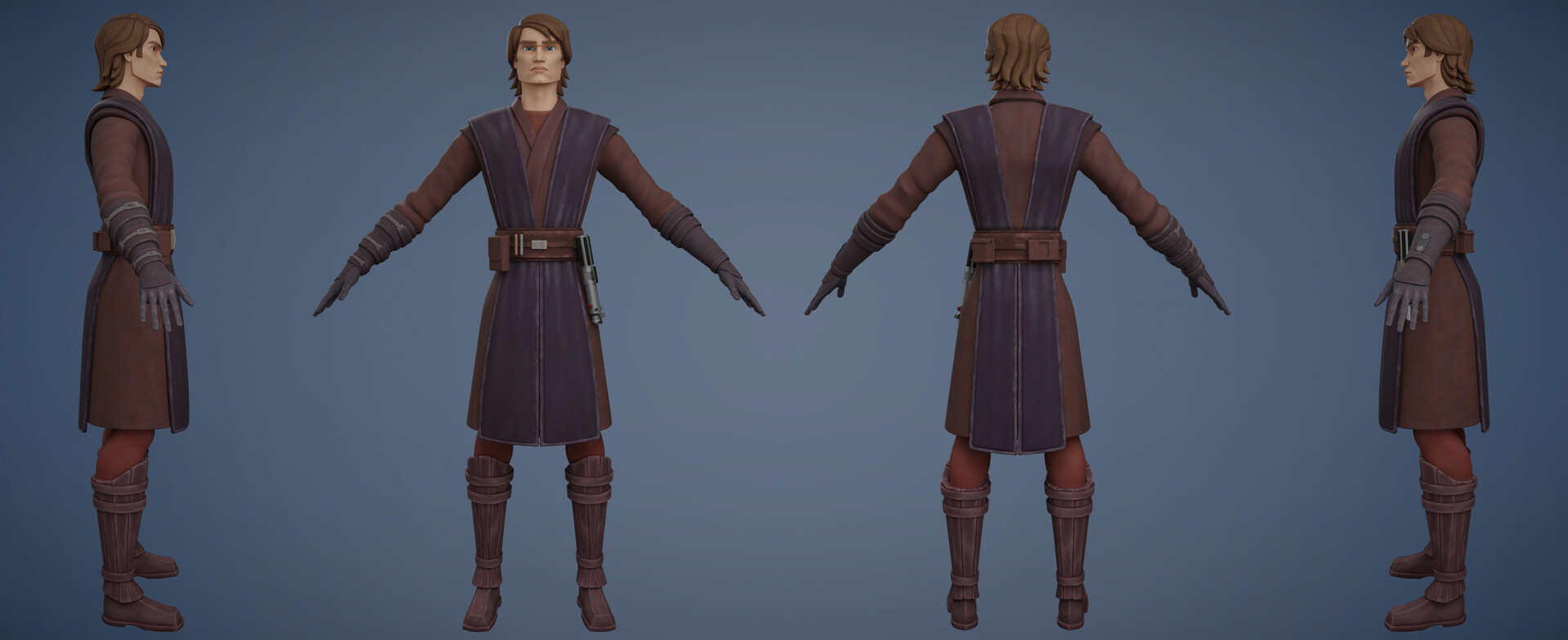 MA3RCHEN - Anakin Skywalker 3D Model