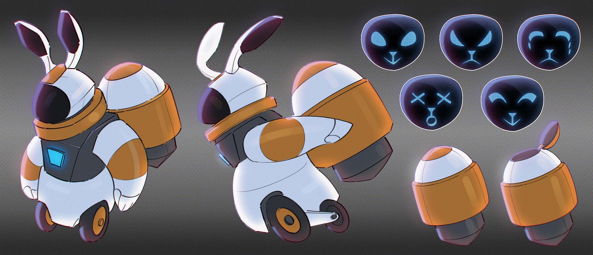 ArtStation - THE ROOKIE DELIVERY BOT