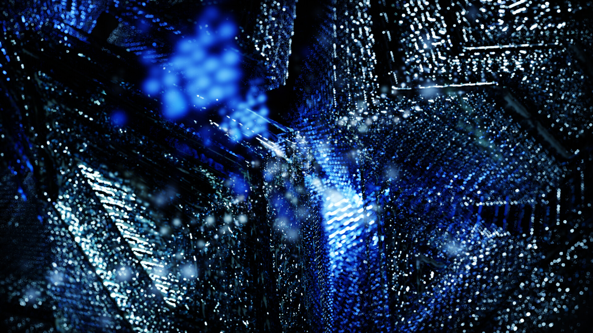 Ben Luke Parsons - Abstract Alien Glass Cube-Blender Practise