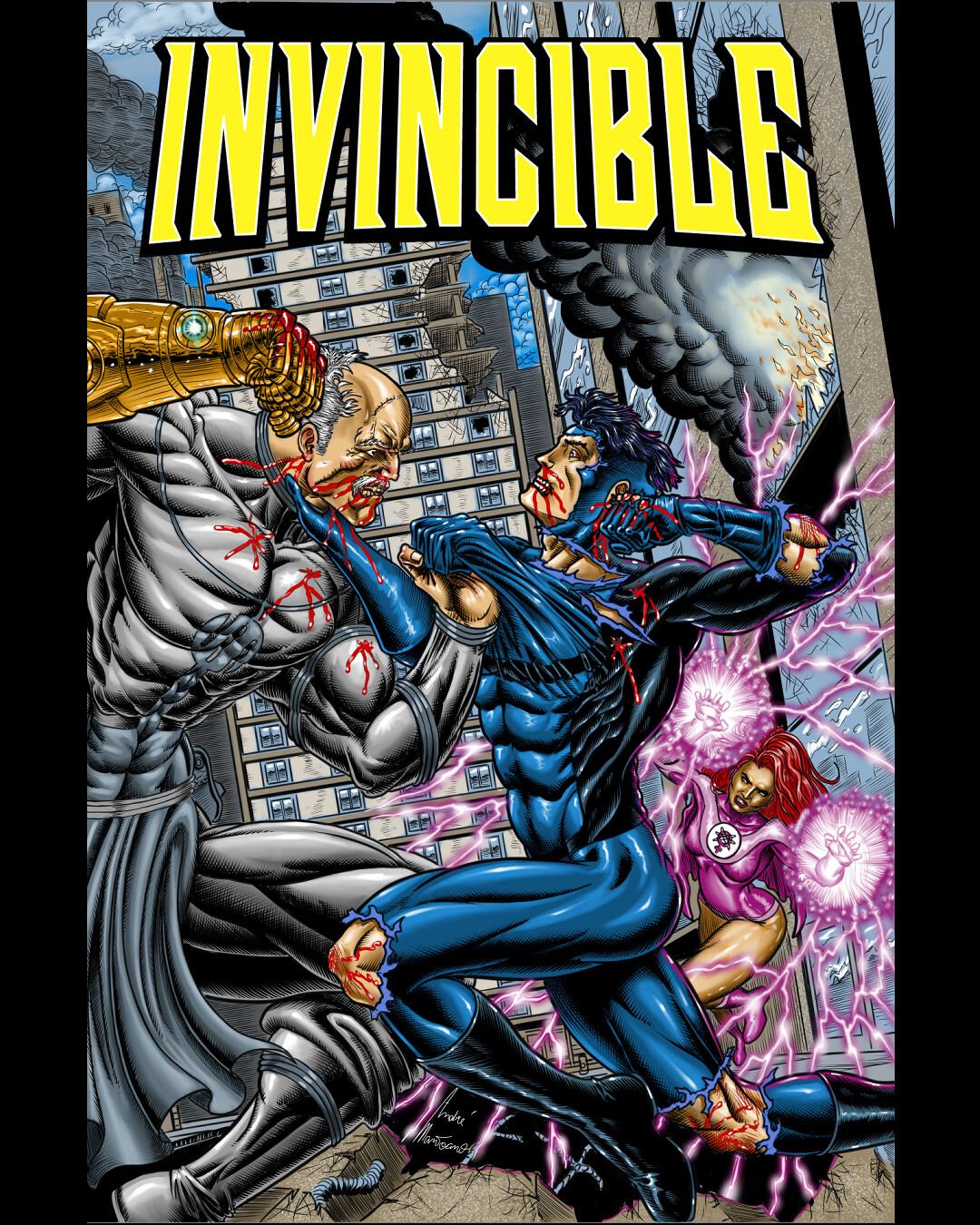 Artstation Invincible Vs Conquest Color