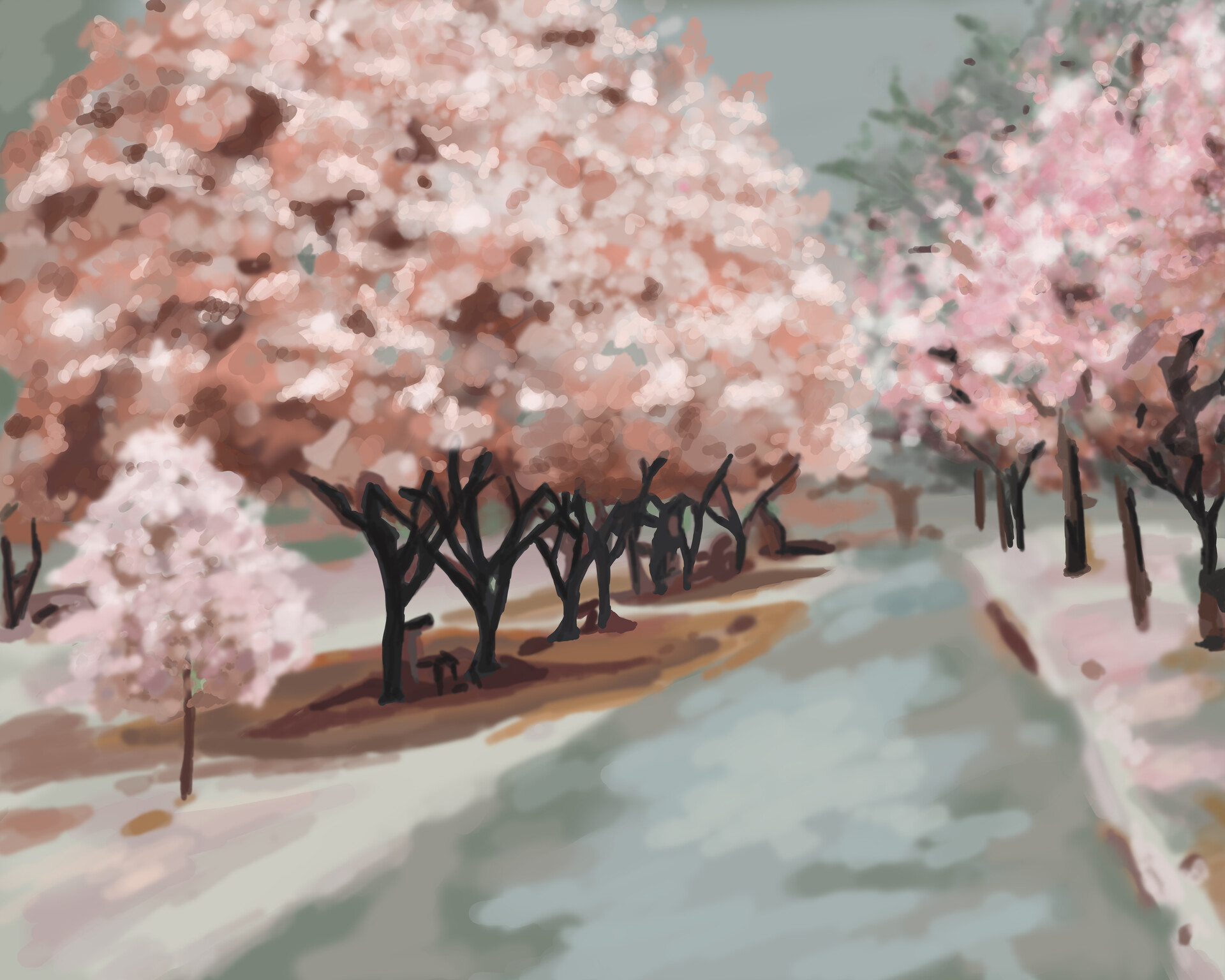 ArtStation - Sakura Street