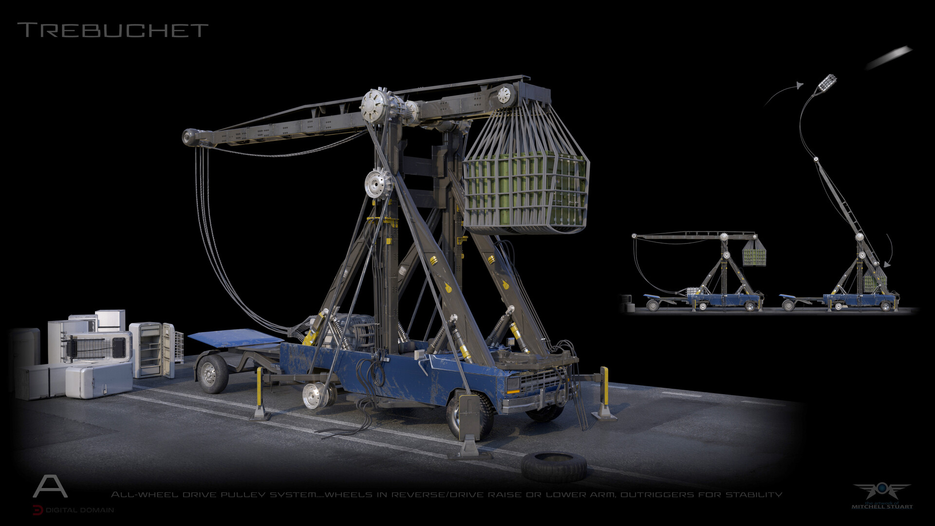 Mitchell Stuart - "The Electric State" Towers & Exclusion Zone