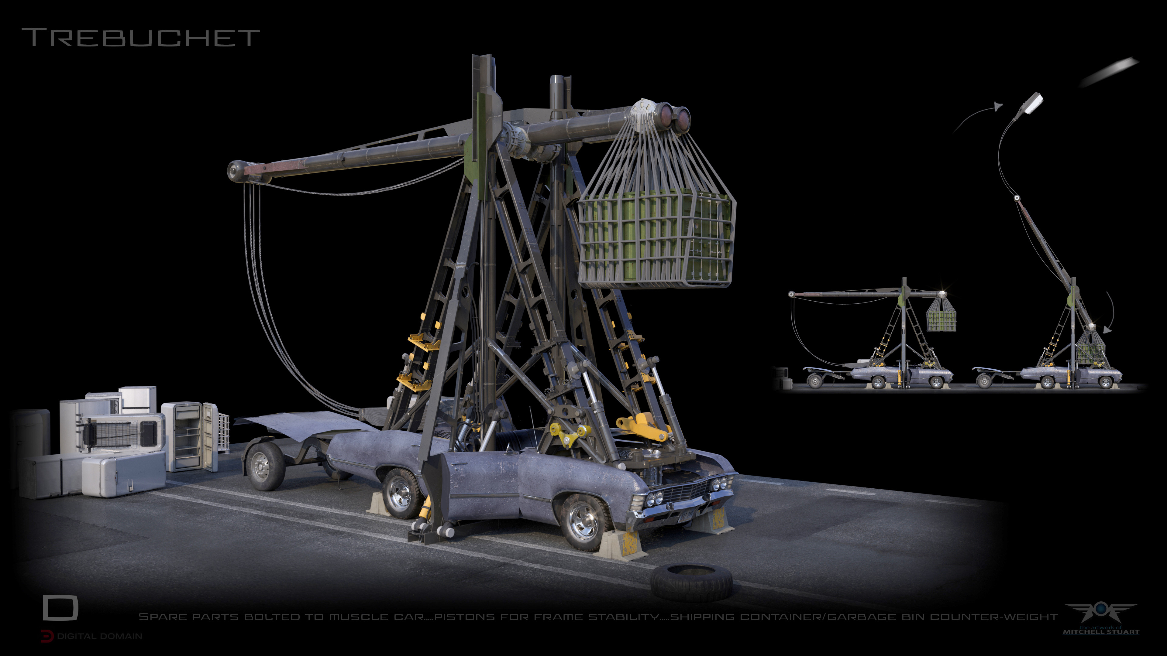 Mitchell Stuart - "The Electric State" Towers & Exclusion Zone