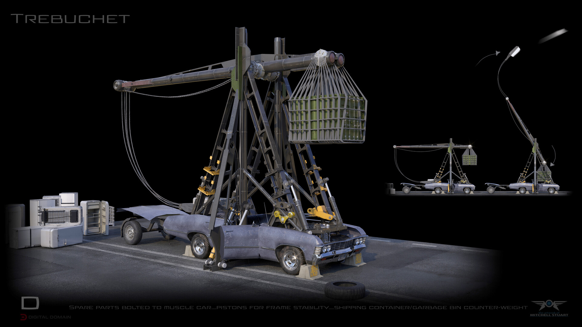 Mitchell Stuart - "The Electric State" Towers & Exclusion Zone