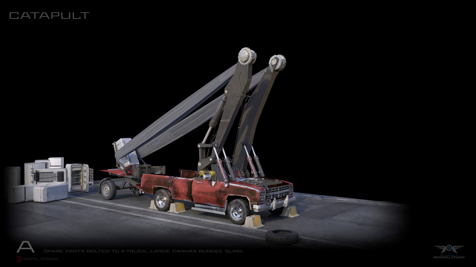 Mitchell Stuart - "The Electric State" Towers & Exclusion Zone