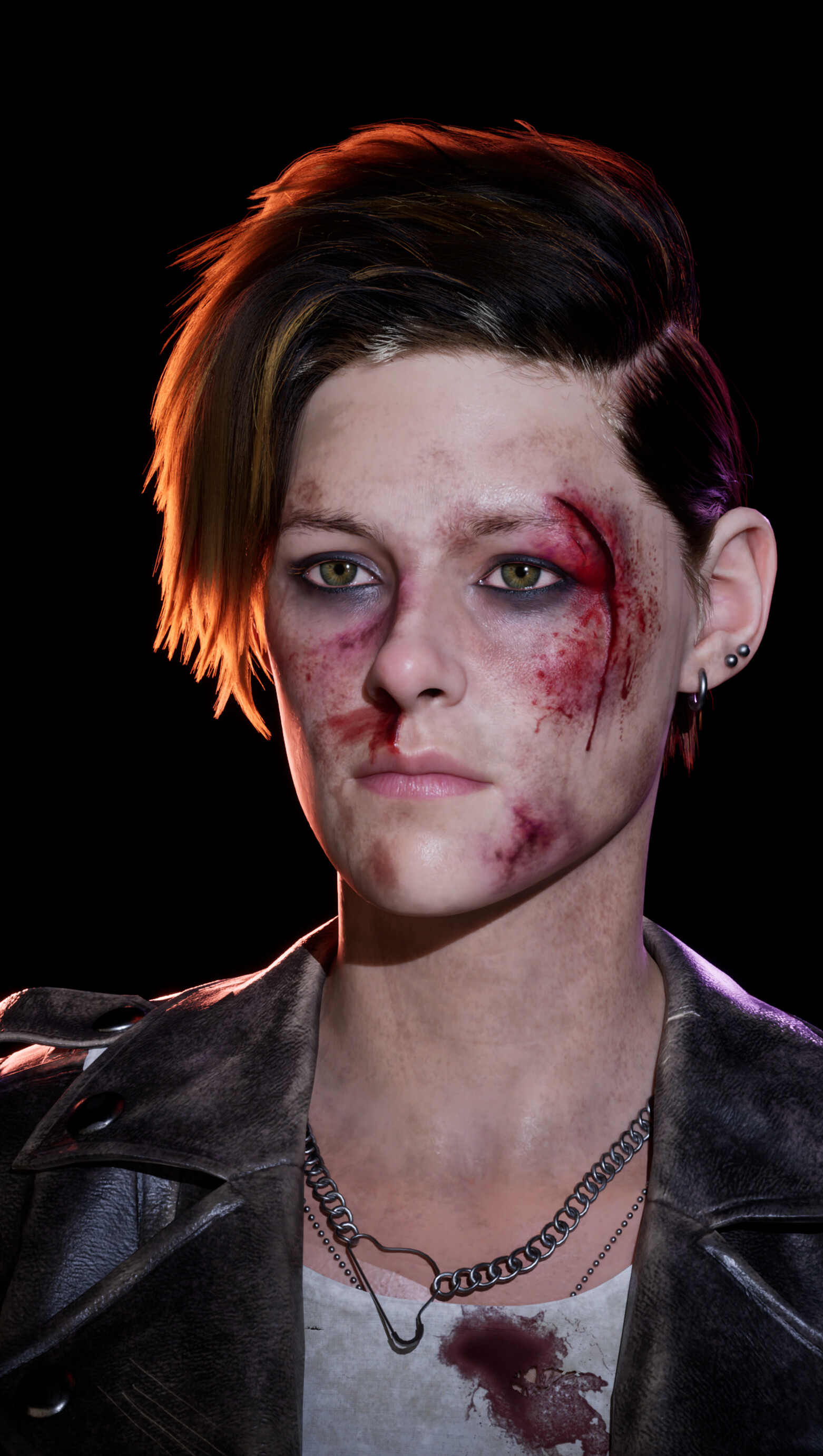 Jacob Regan Art - Bar Fight (Kristen Stewart Likeness)