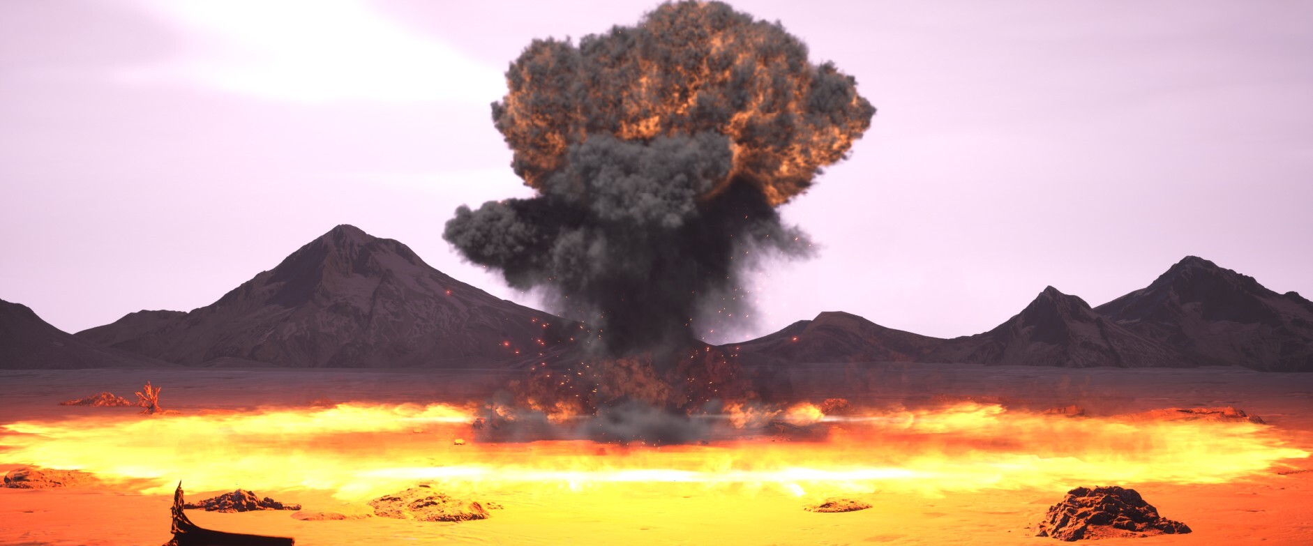 ArtStation - [Unreal] Explosion Source