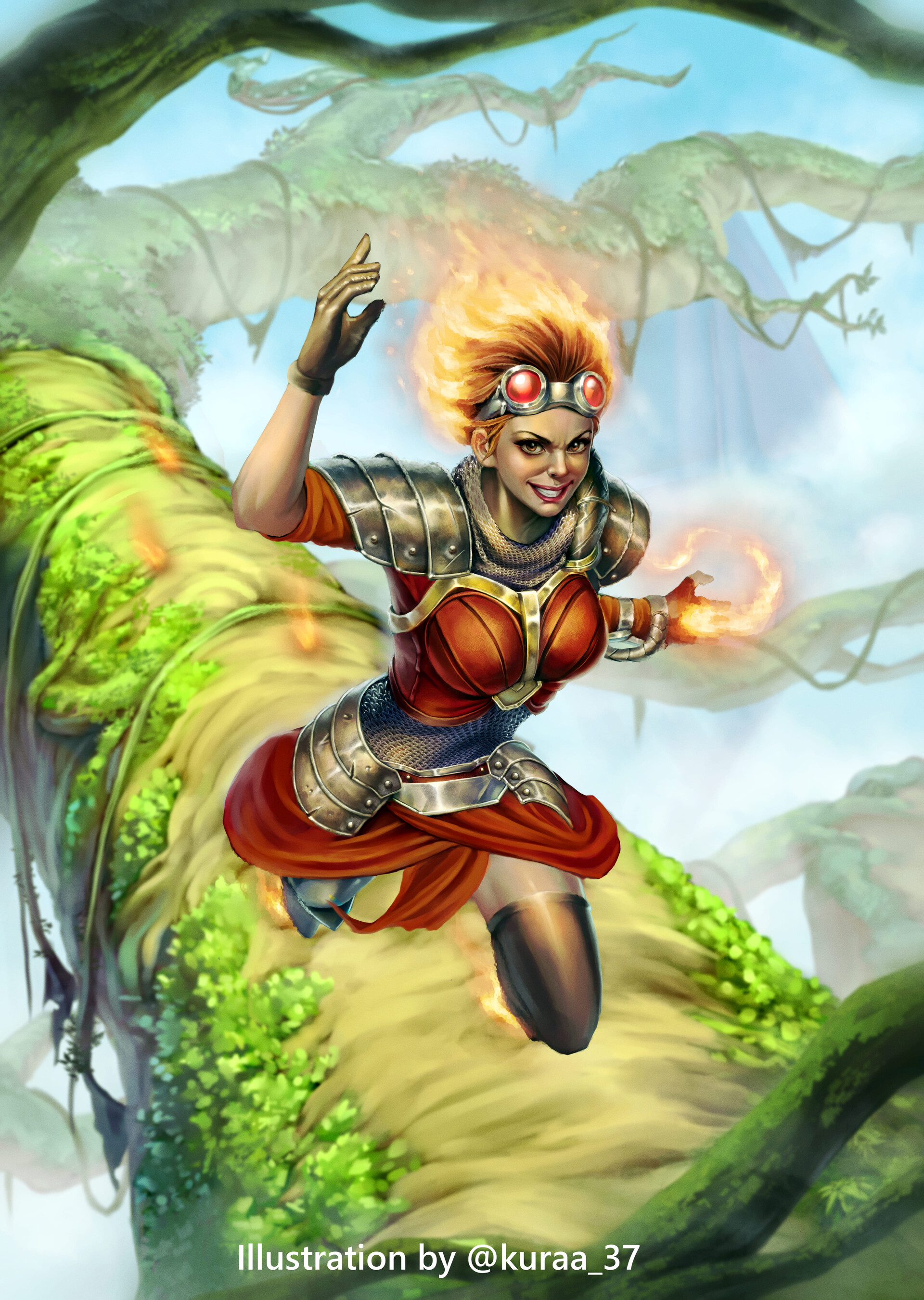 ArtStation - Chandra Nalaar Fanart