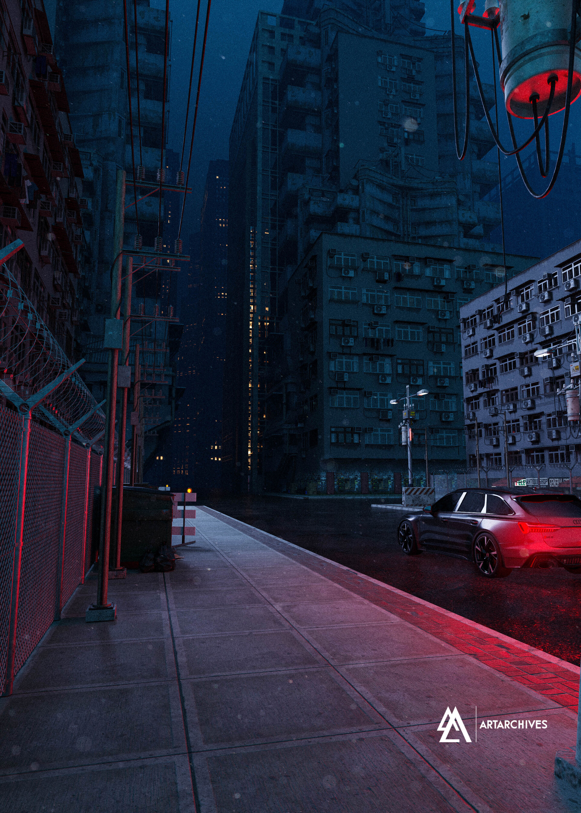 ArtStation - Blue Nights