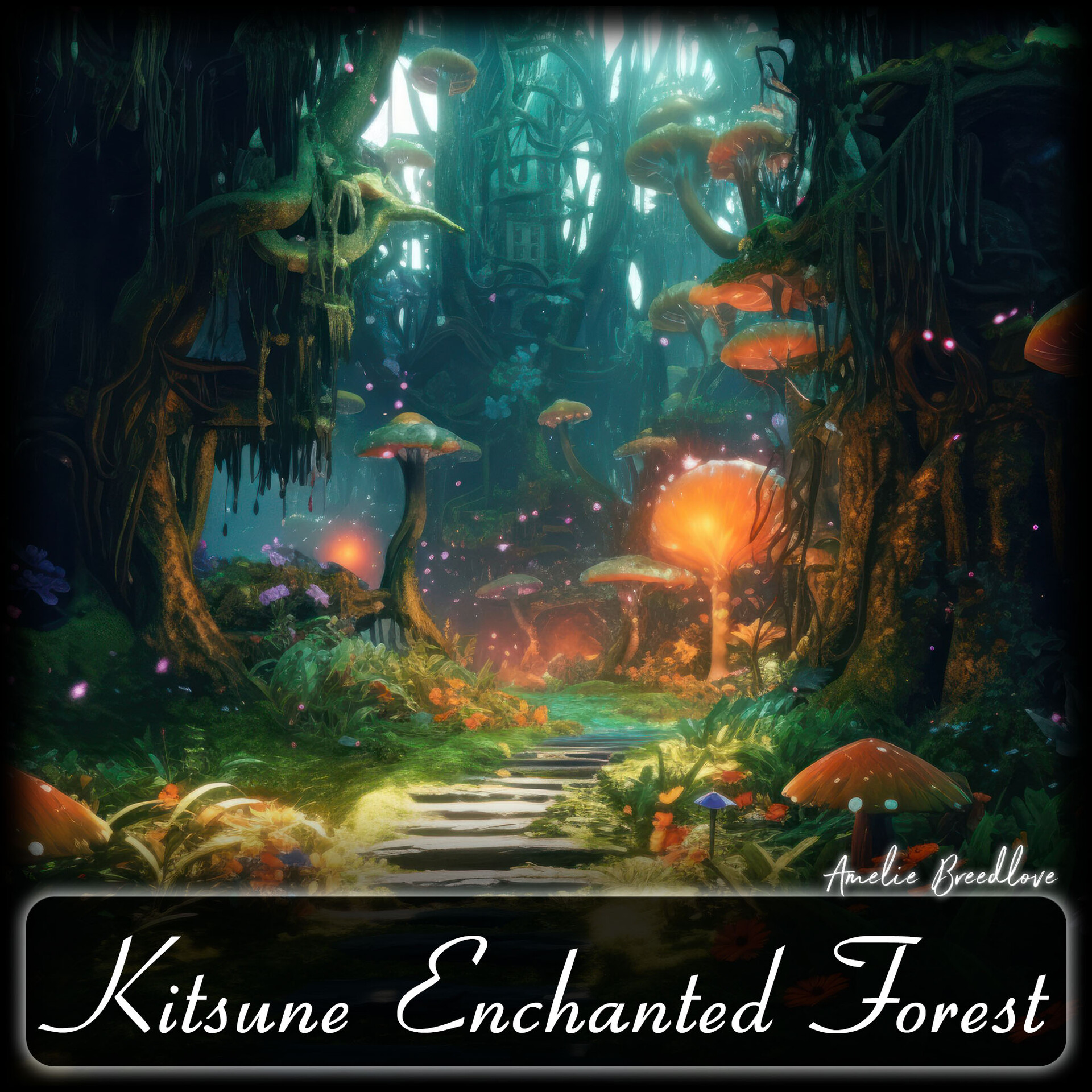 ArtStation - 280 Kitsune Enchanted Forest Reference Pack | 4K | v.20