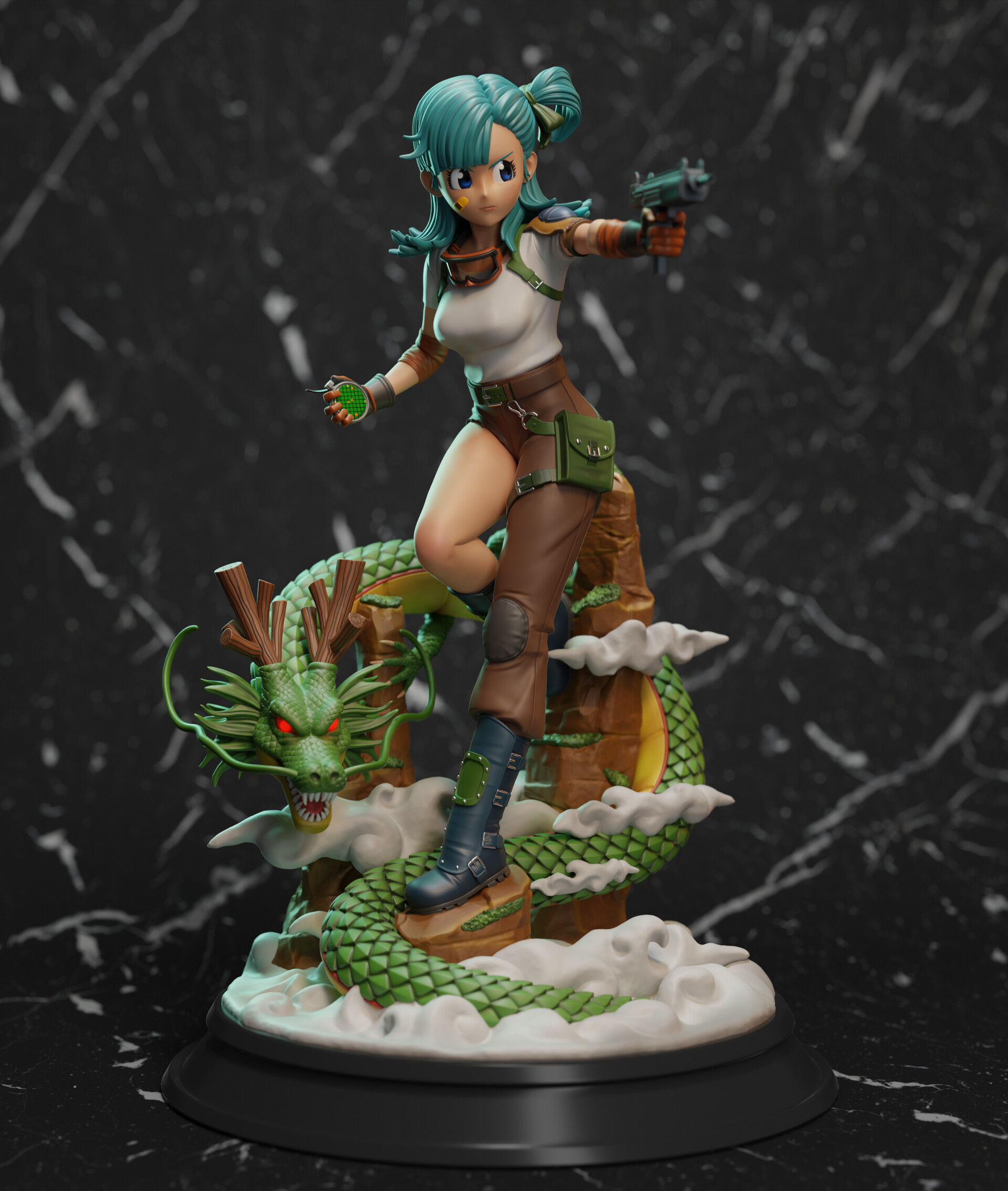 ArtStation - Bulma from Dragon Ball Z