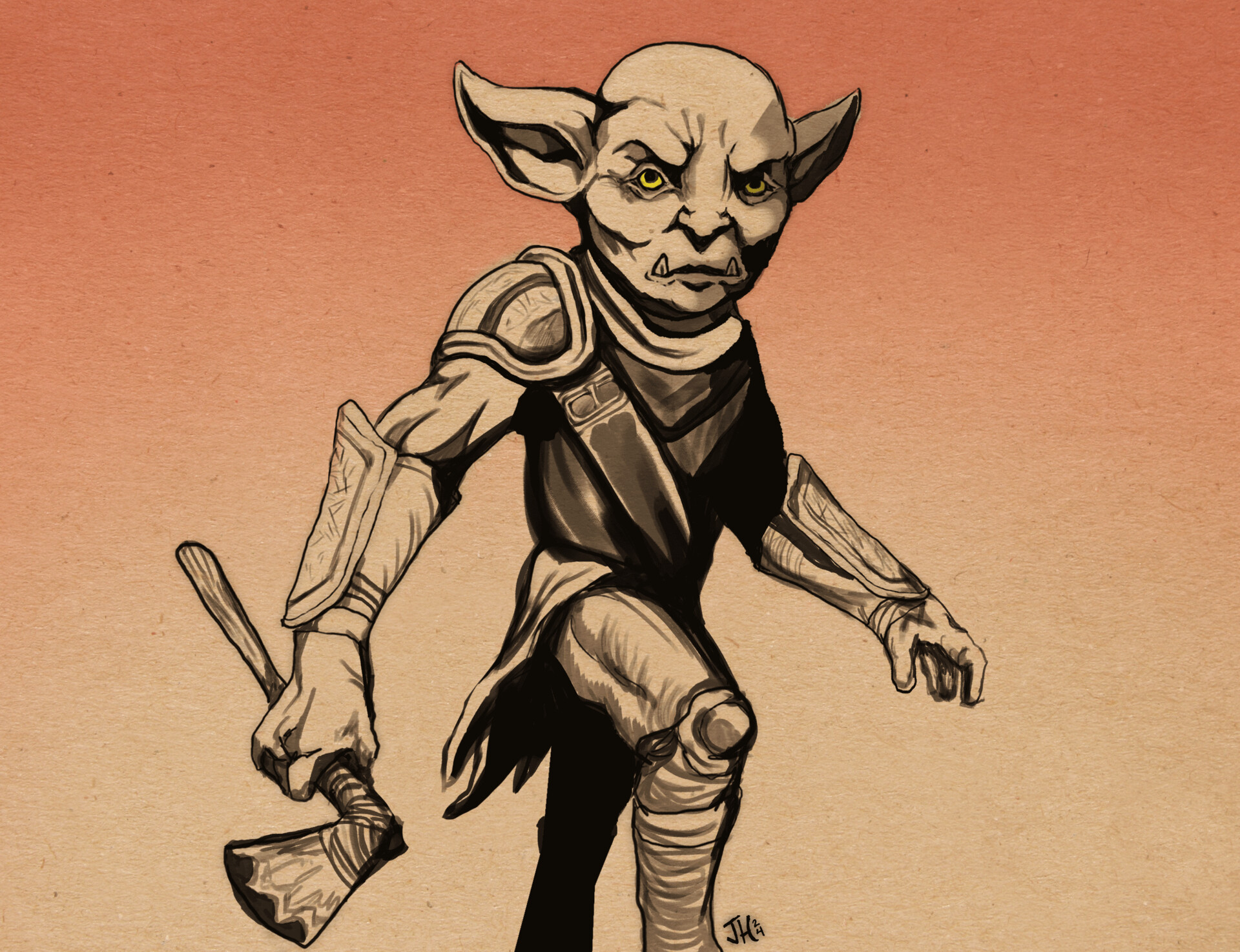 ArtStation - Goblin (Dungeons and Dragons)