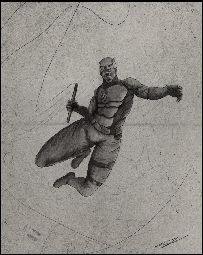 daredevil sketch