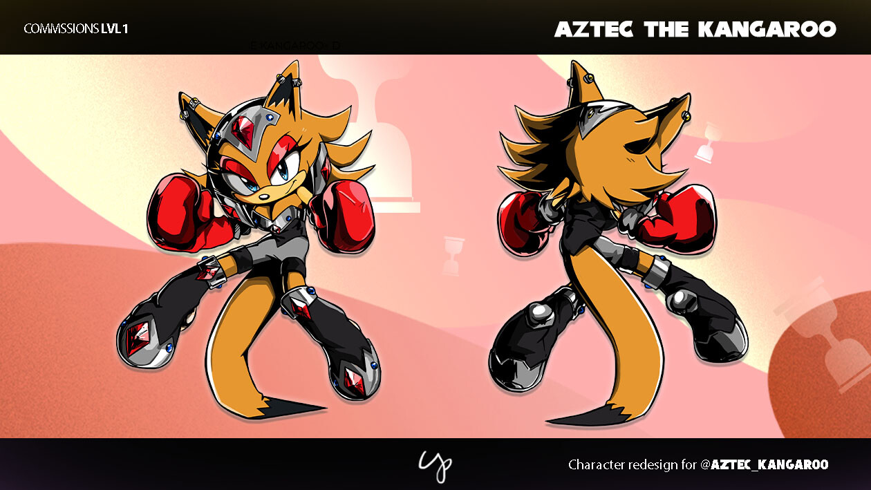 ArtStation - Aztec the Kangaroo