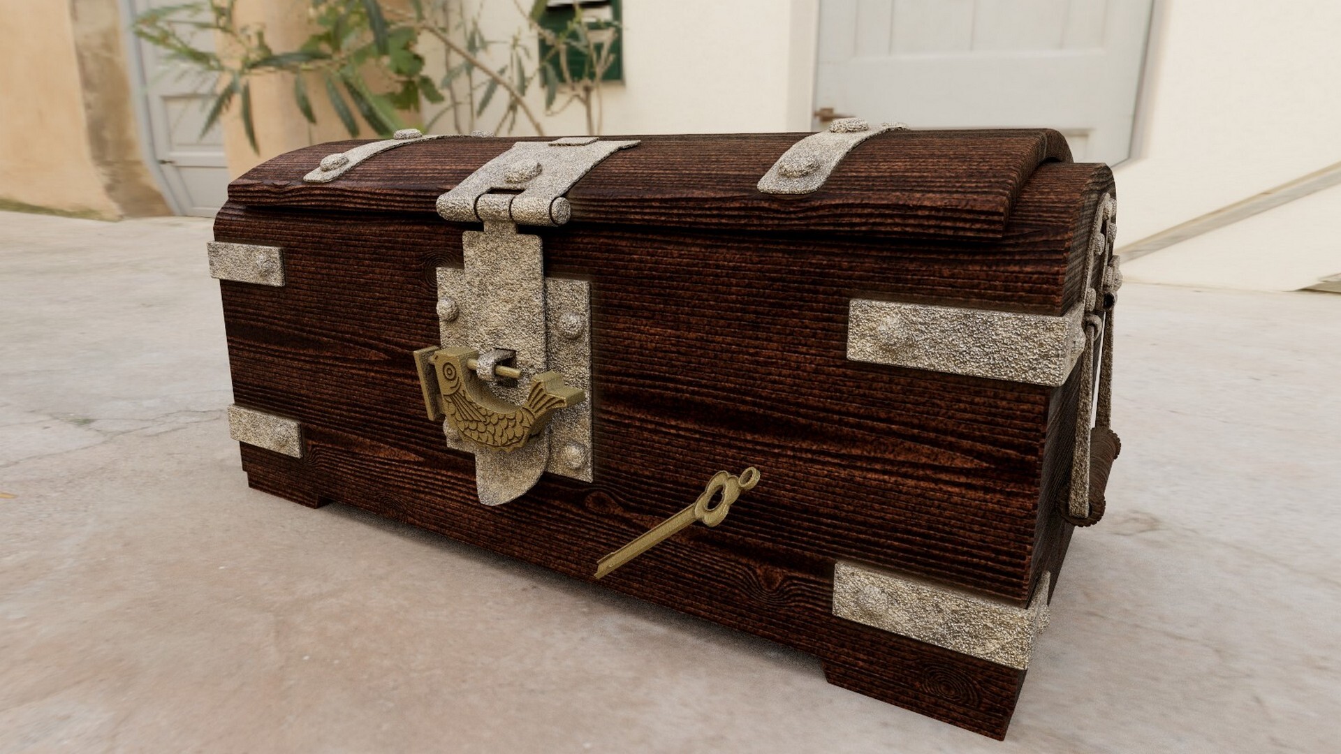 ArtStation - Coffer on the Lock