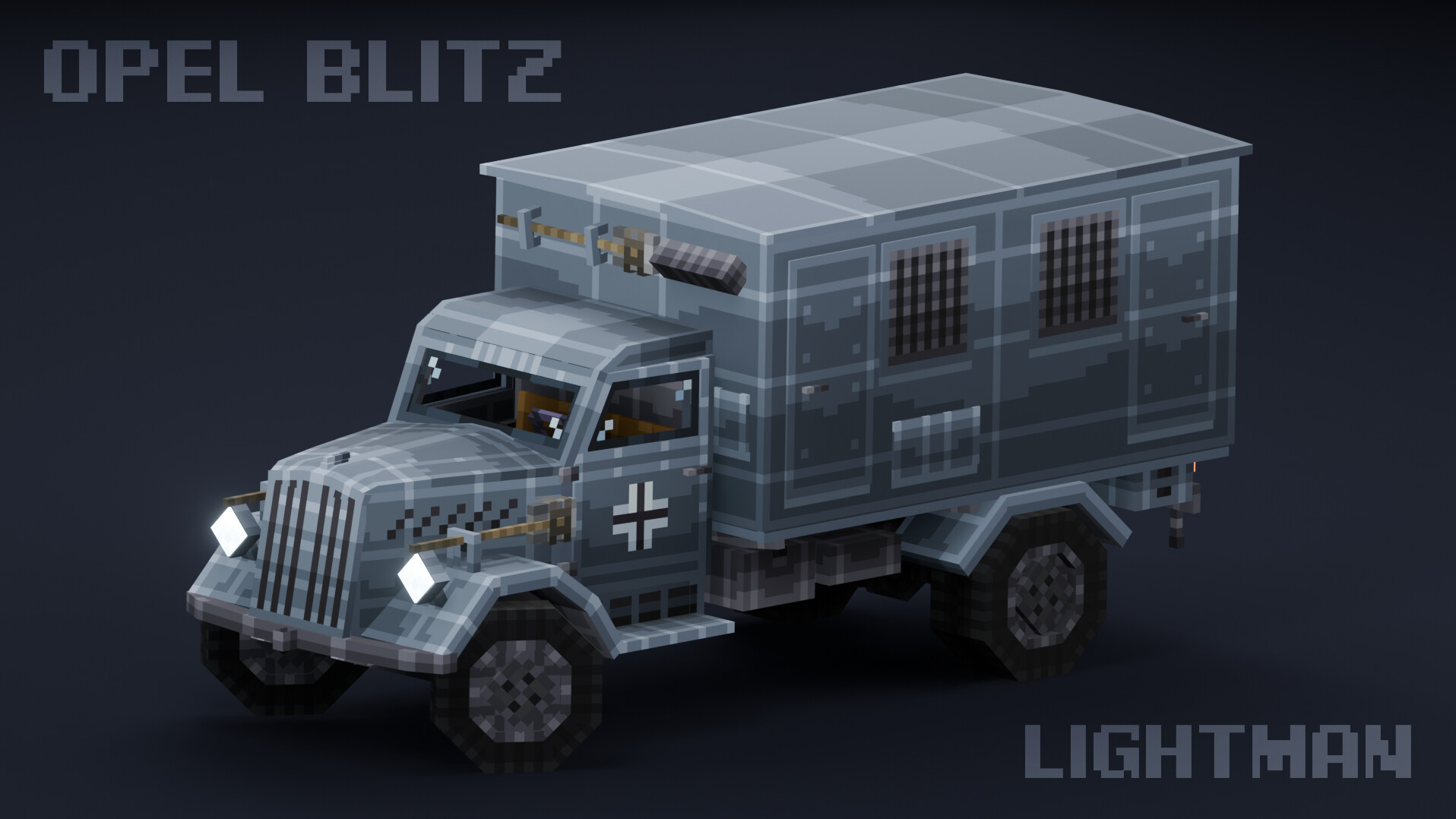 ArtStation - Opel Blitz