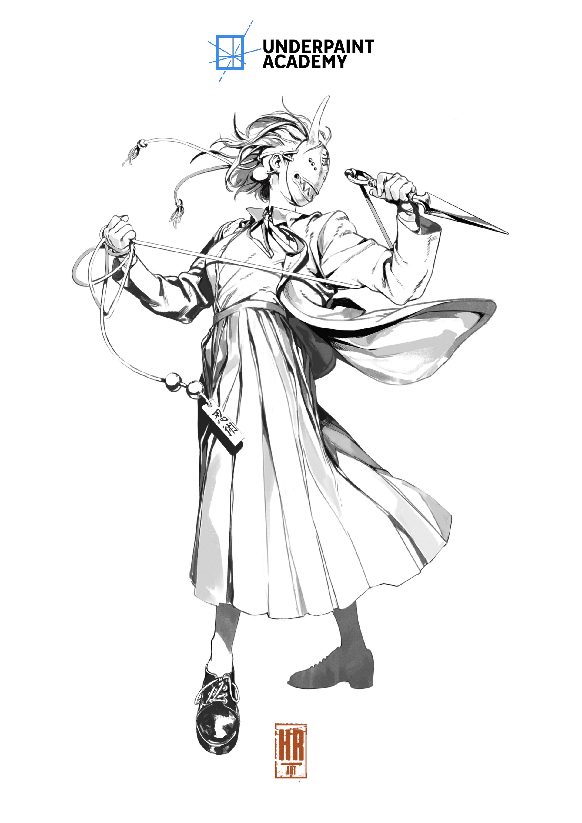 Hugo Richard - character design & Linework class_DEMO