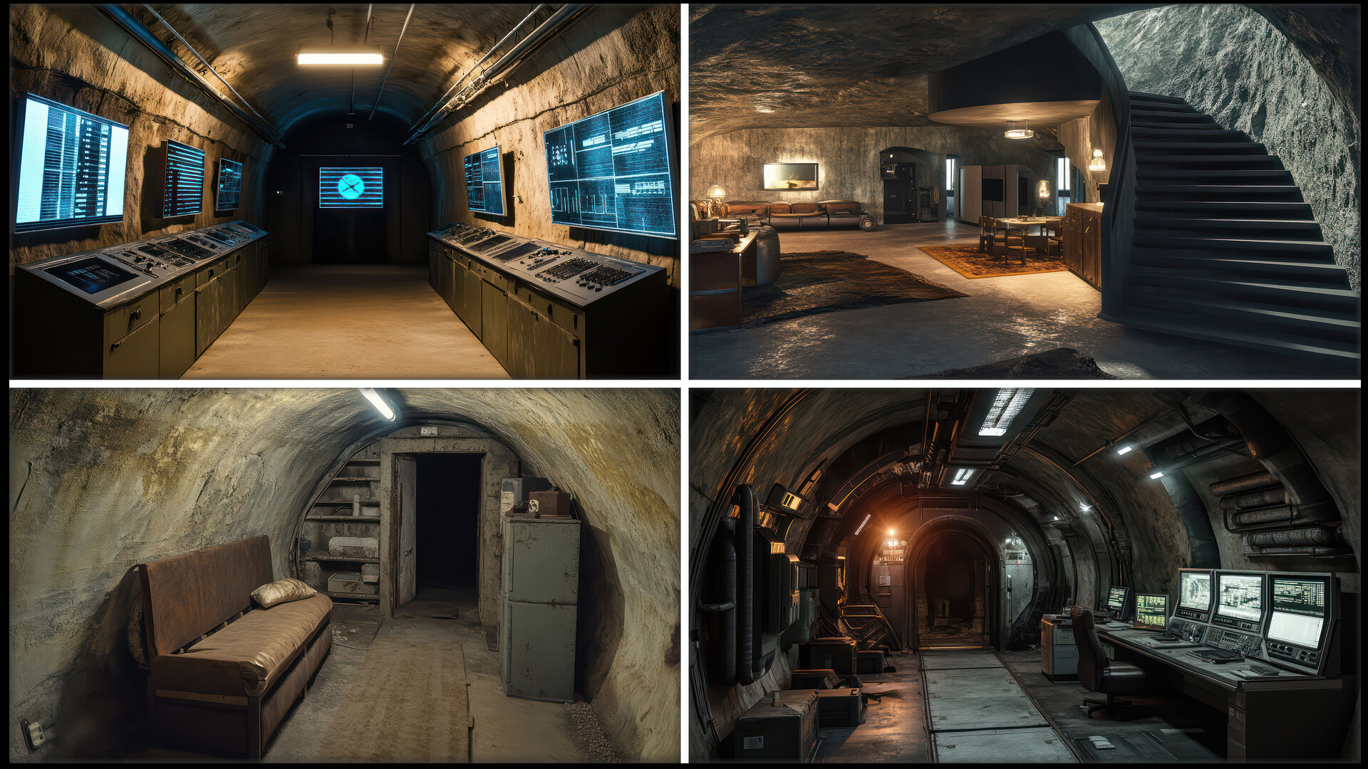 Ferial Concept - 🔹230 Underground Bunker - Environment Concept ...