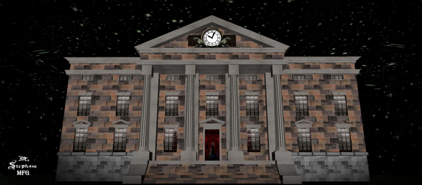 ArtStation - Back to the future - Time machines museum 3D model