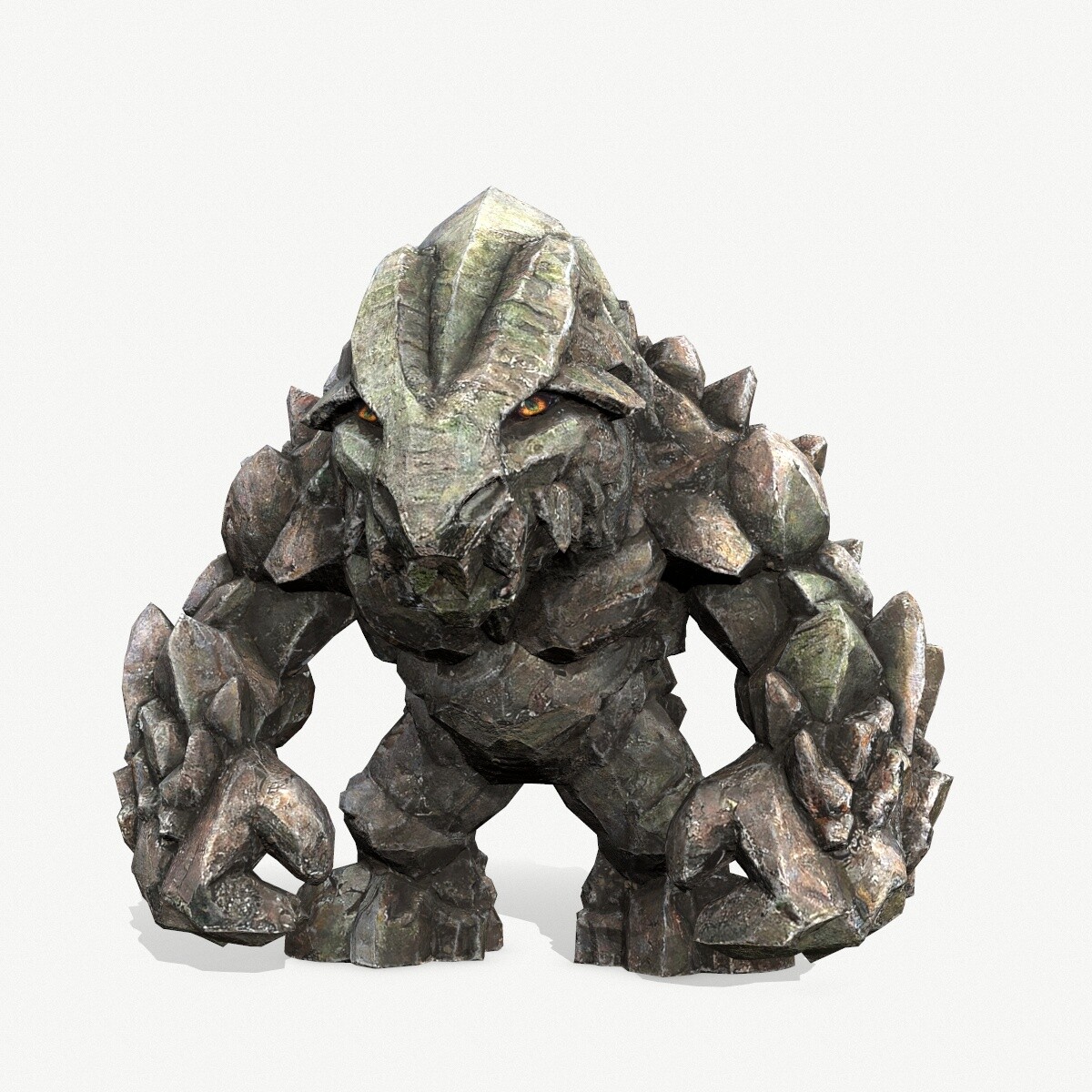 ArtStation - stone monster