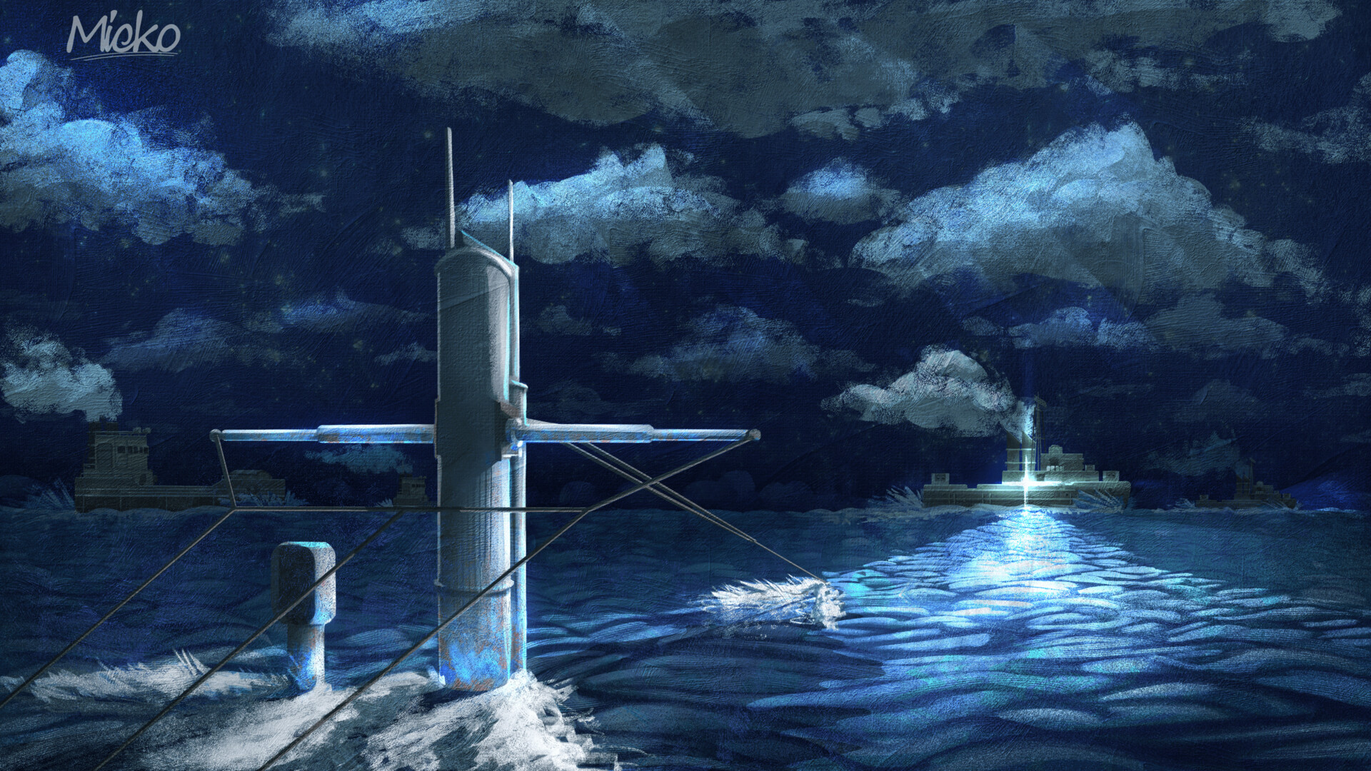 ArtStation - Surprise Night Attack