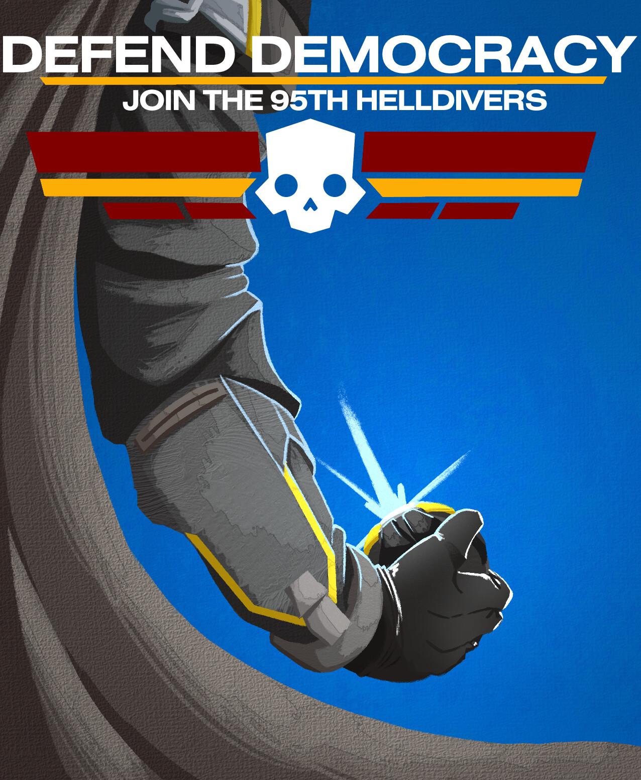 ArtStation - 95th Helldivers Poster