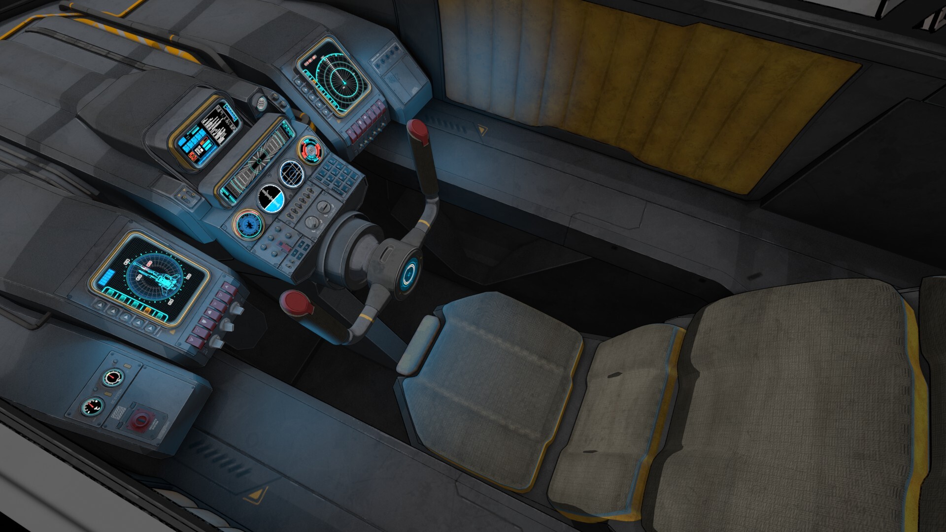 Benjamin Leblanc - SpaceCraft_Z02 Cockpit