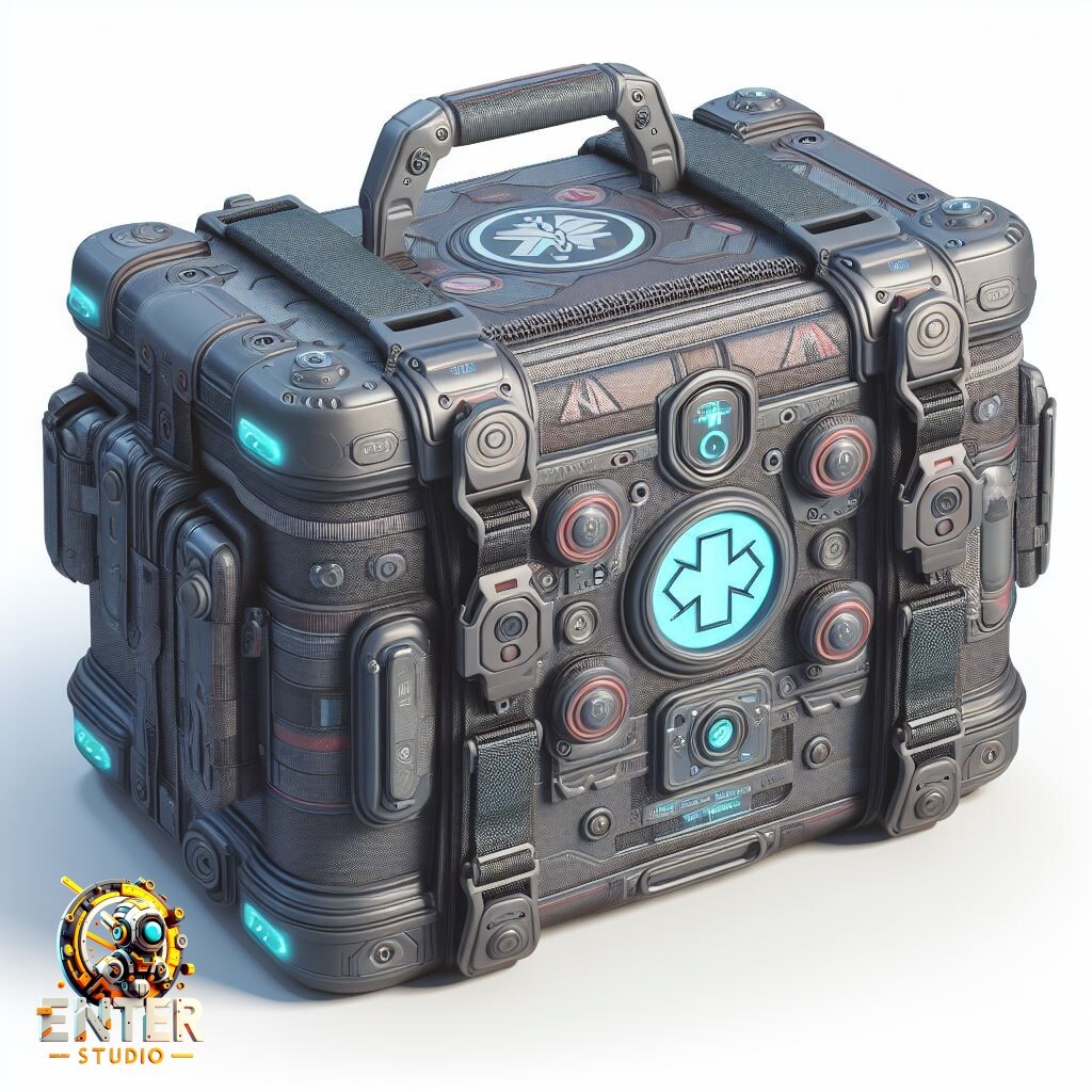 ArtStation - Advanced Medical Bag