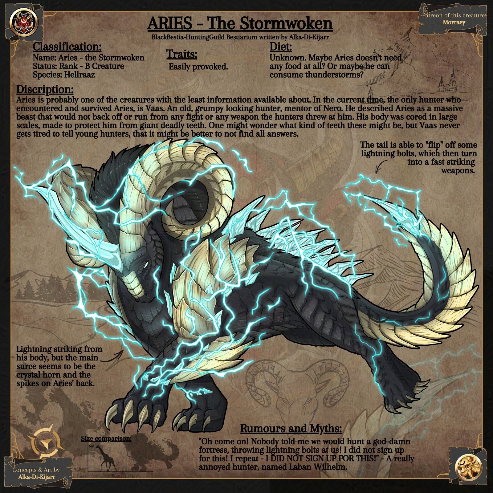 ArtStation - [INZ] 004 - Aries - The Stormwoken