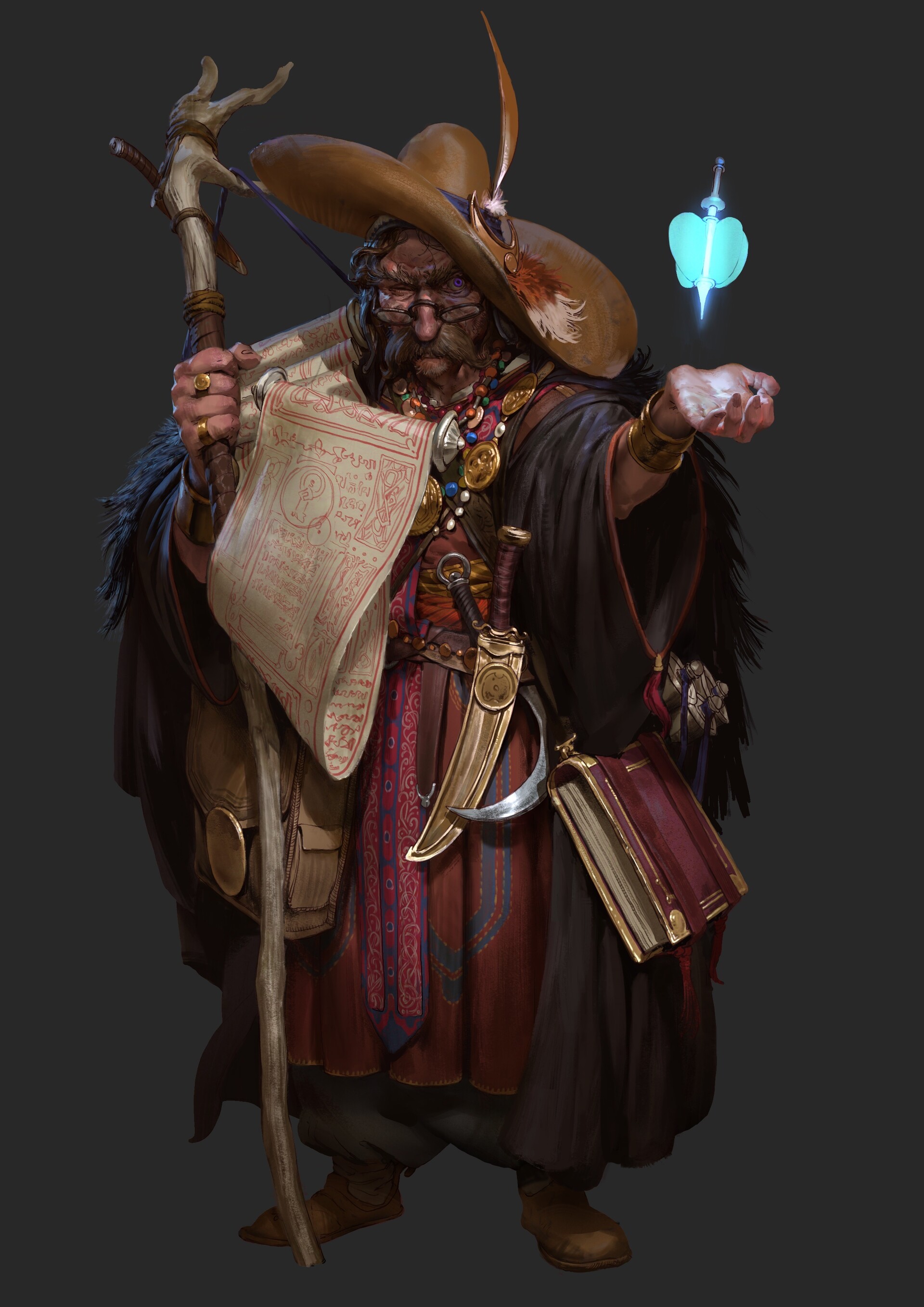 ArtStation - The Wandering Wizard