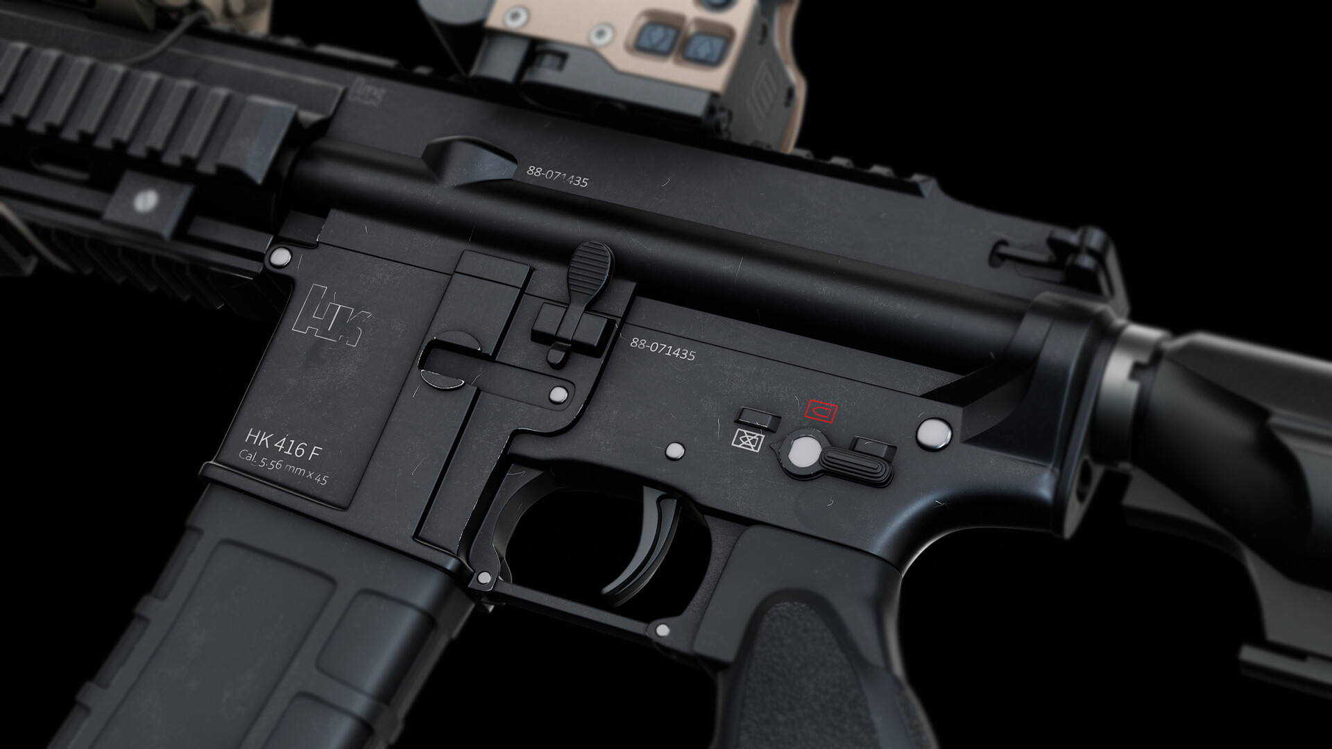 Andrii Drobot - HK416 CQB-R SOPMOD