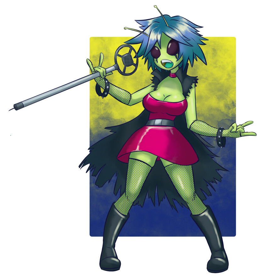 ArtStation - Punk Alien