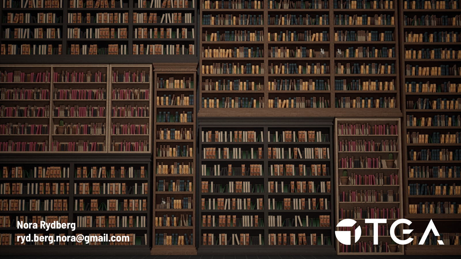 Nora Rydberg - Procedural Bookcase