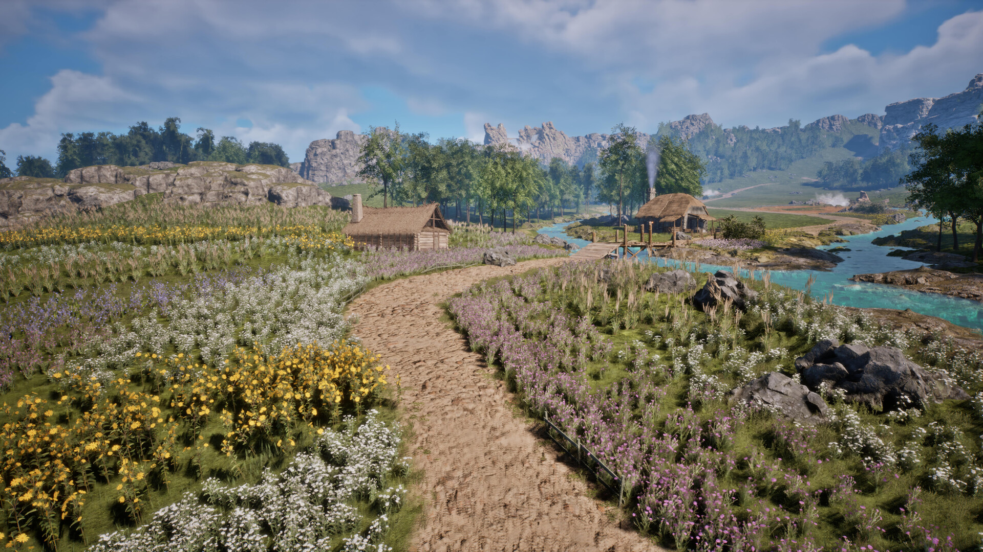 ArtStation - Flower Garden – 3D Environment Unreal Engine 5