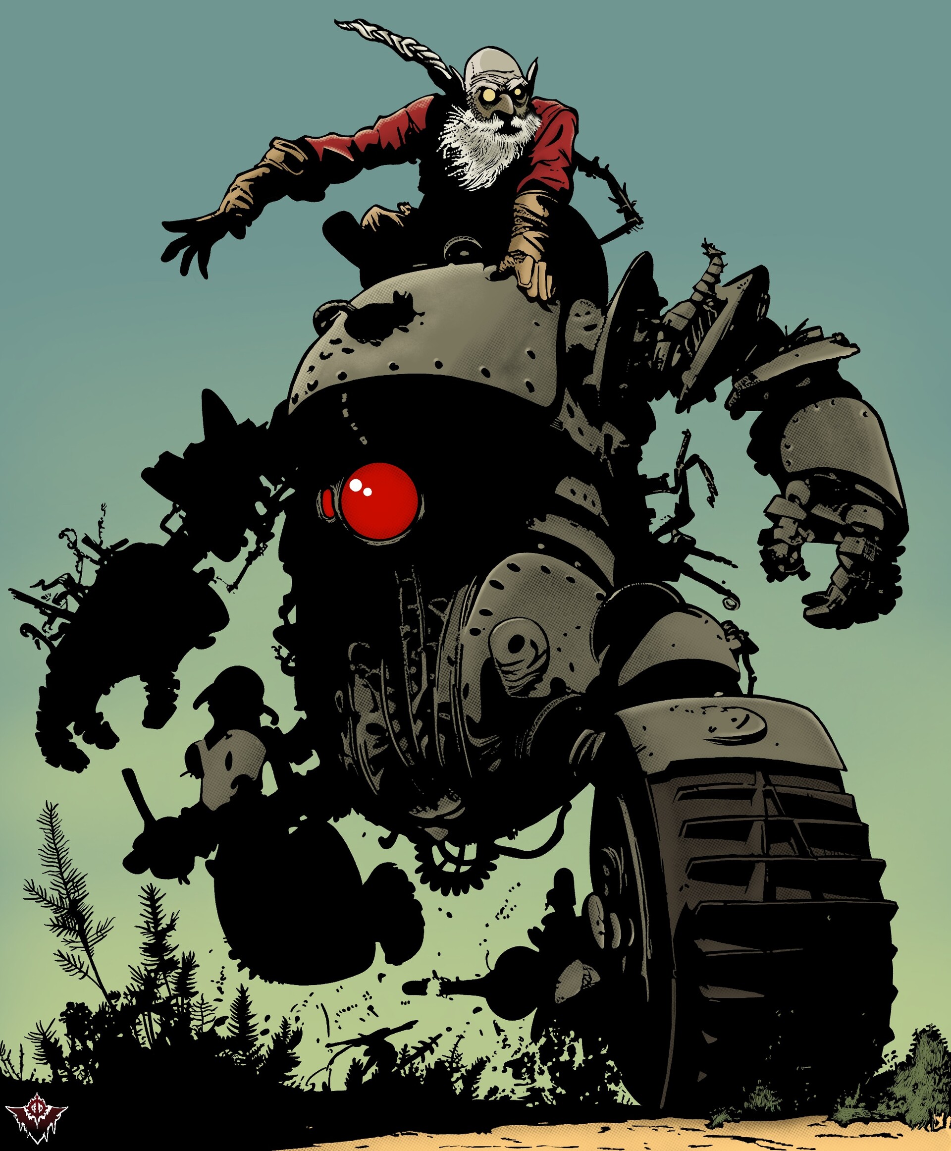 ArtStation - Zigglebean and the Tinkerbot