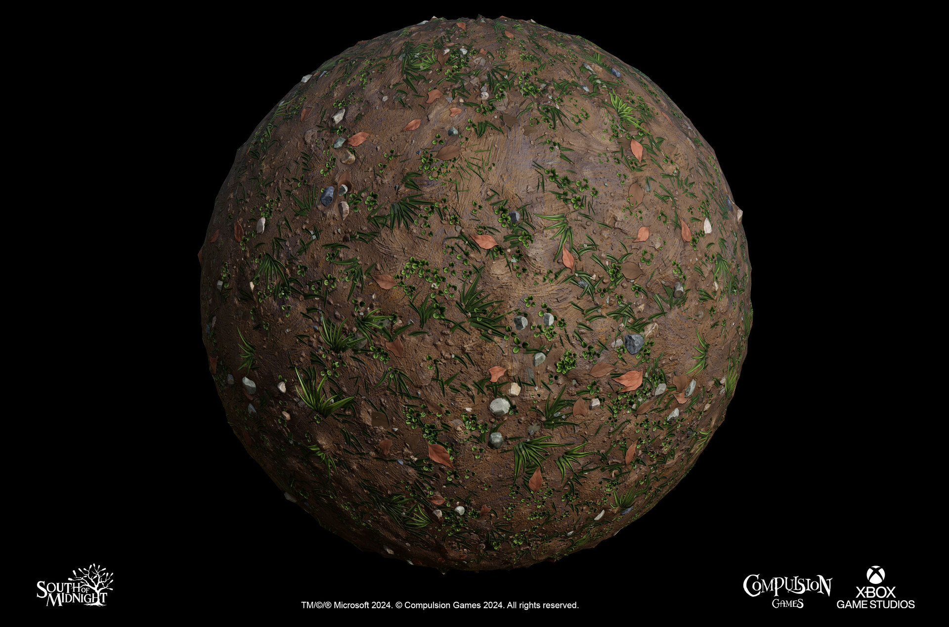 PAULETTE RICHARDSON - South of Midnight: Base Rock and Ground Materials