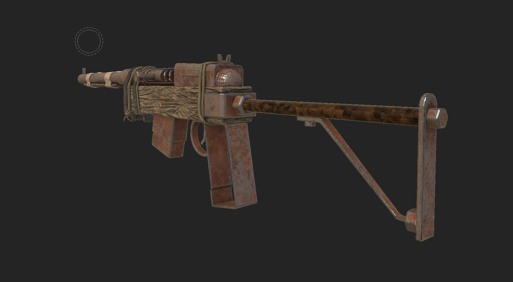 ArtStation - GUN modeling and texturing