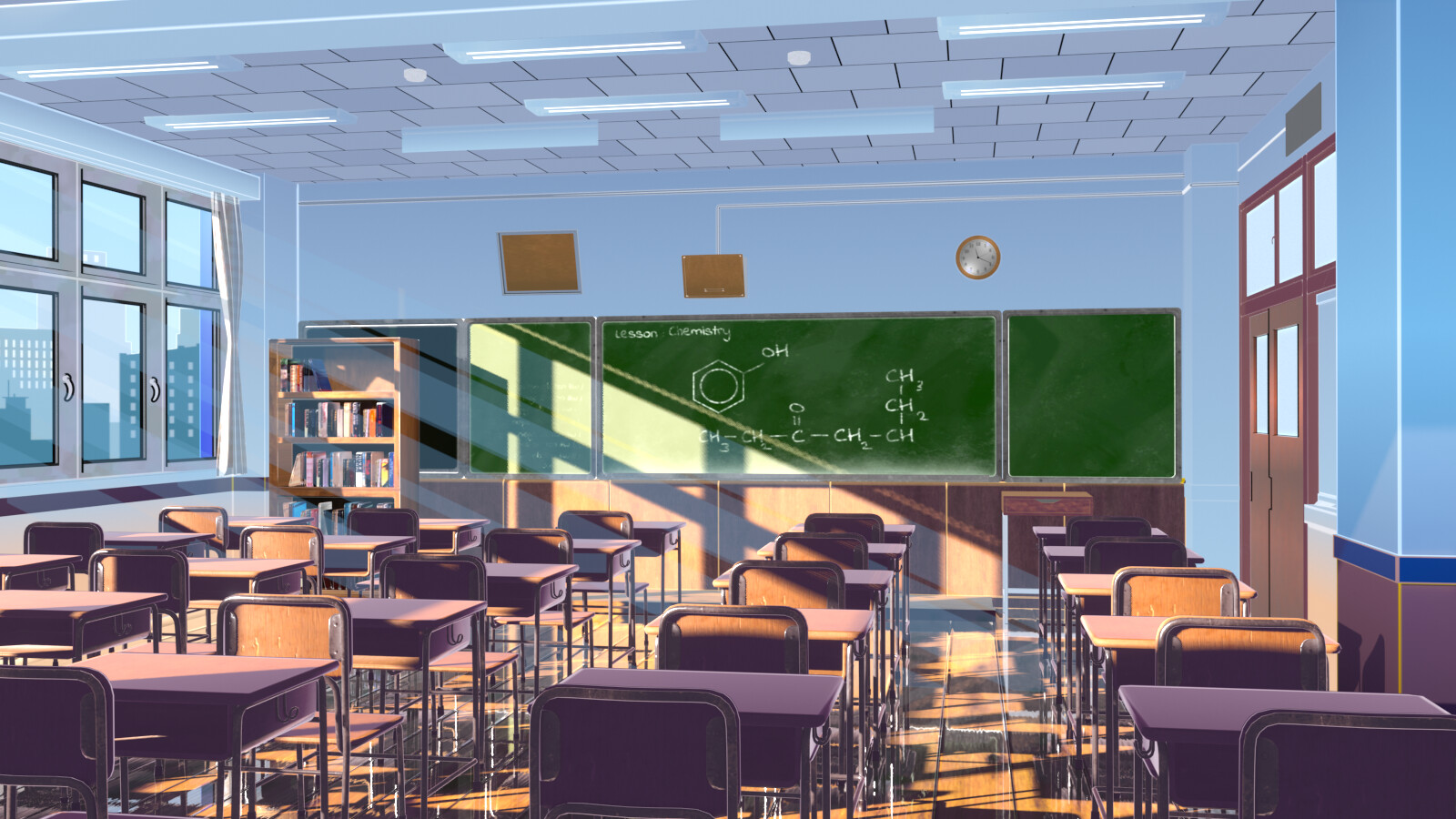 ArtStation - class rooom