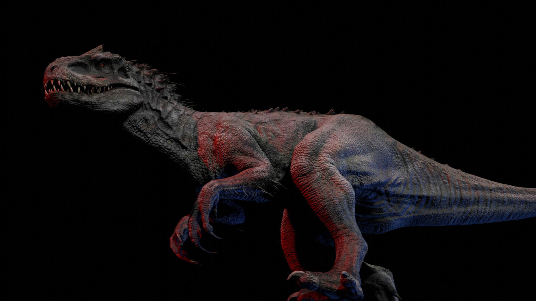 B.R.W. Productions - Indominus Rex - Animated & Rigged