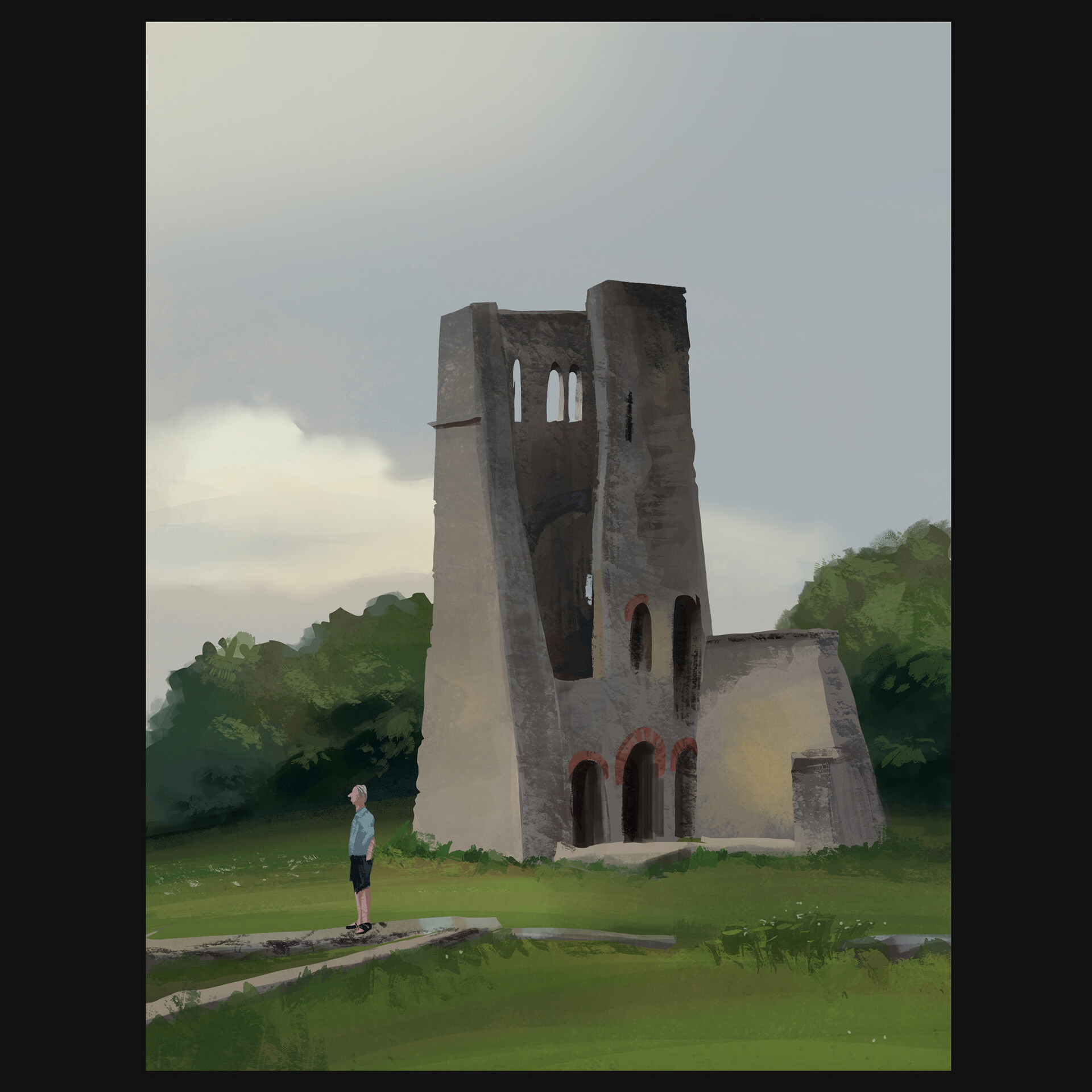 ArtStation - Overcast lighting studies