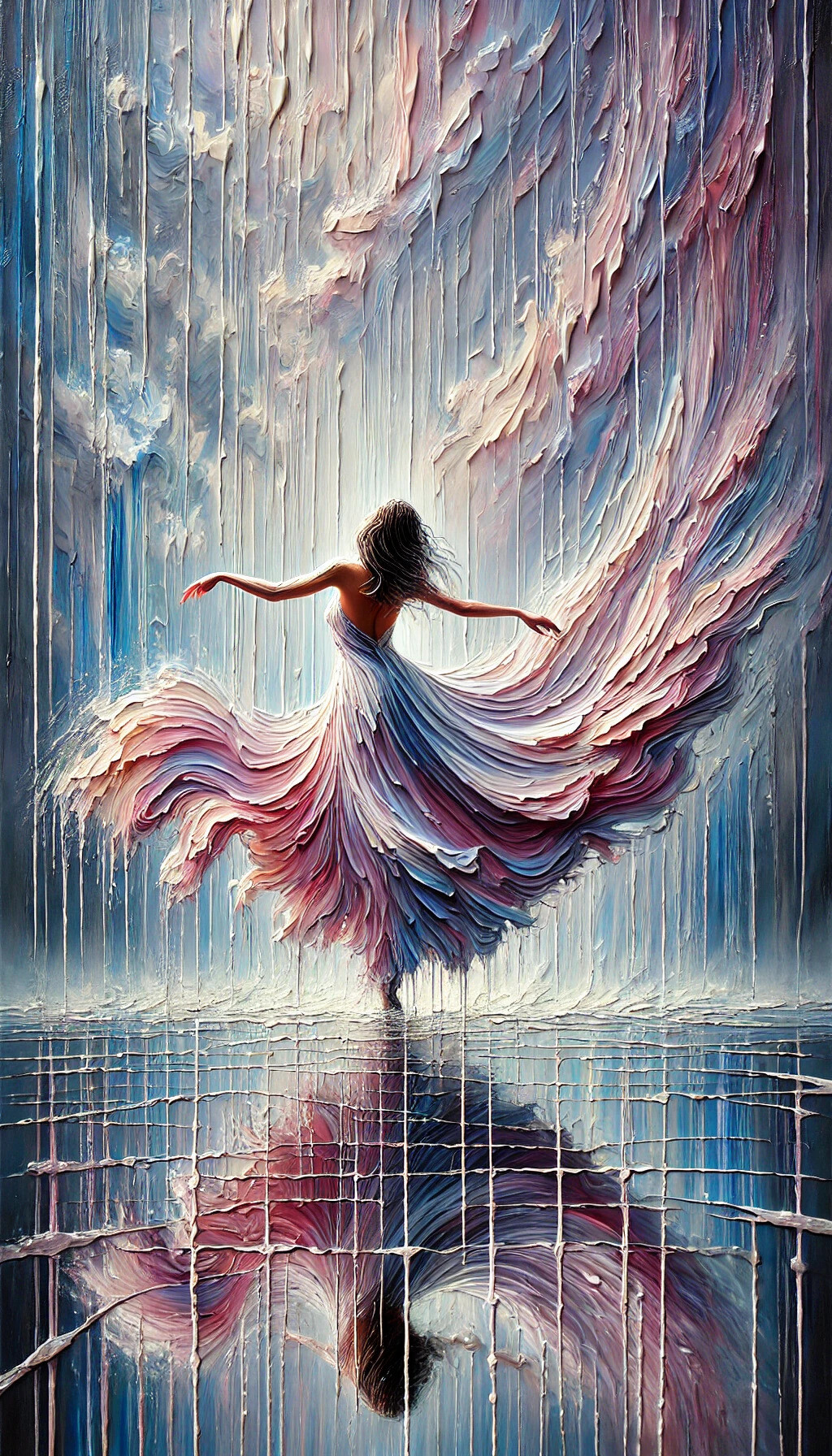 Archana - Rain’s Embrace, Colors in Motion