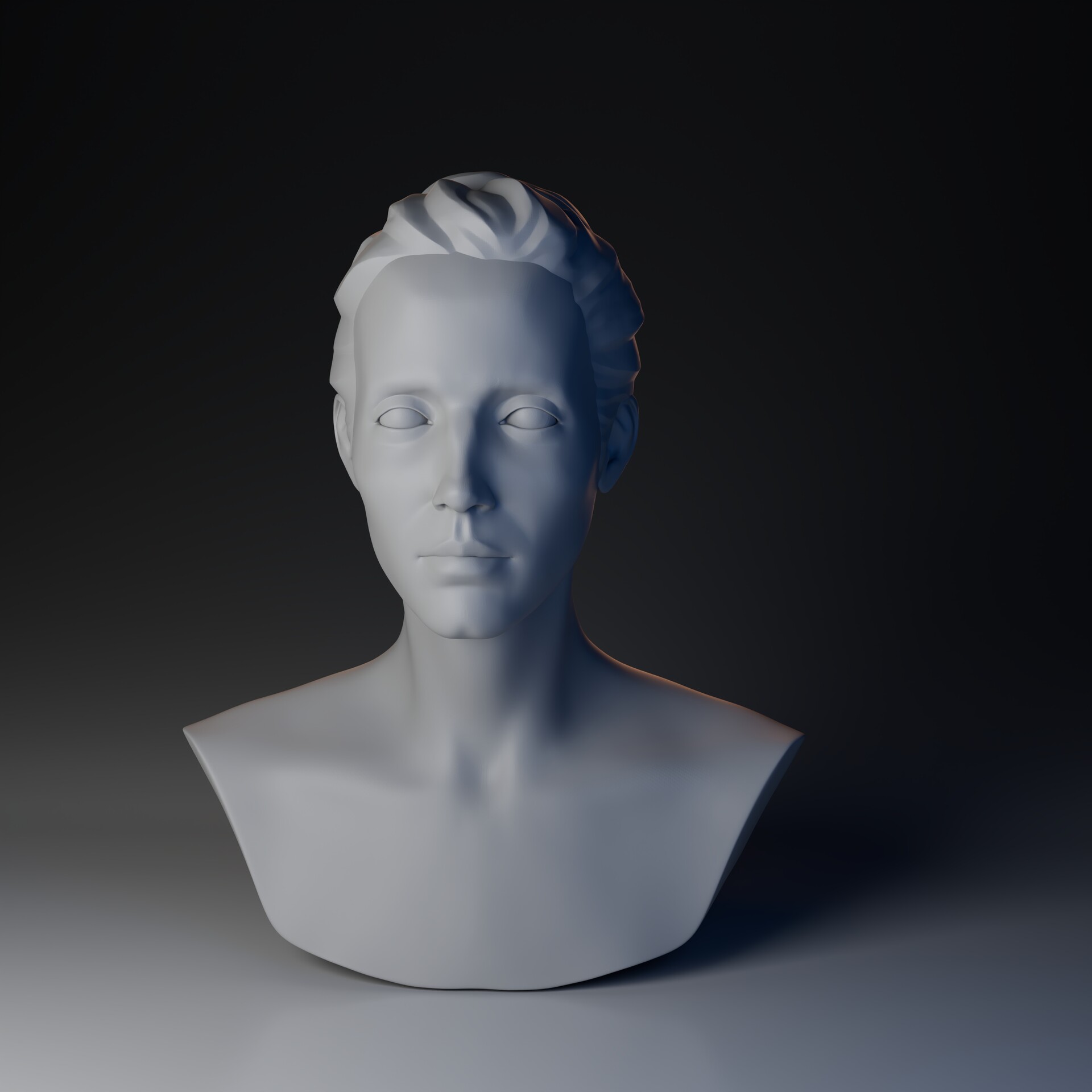 ArtStation - 3 point lighting