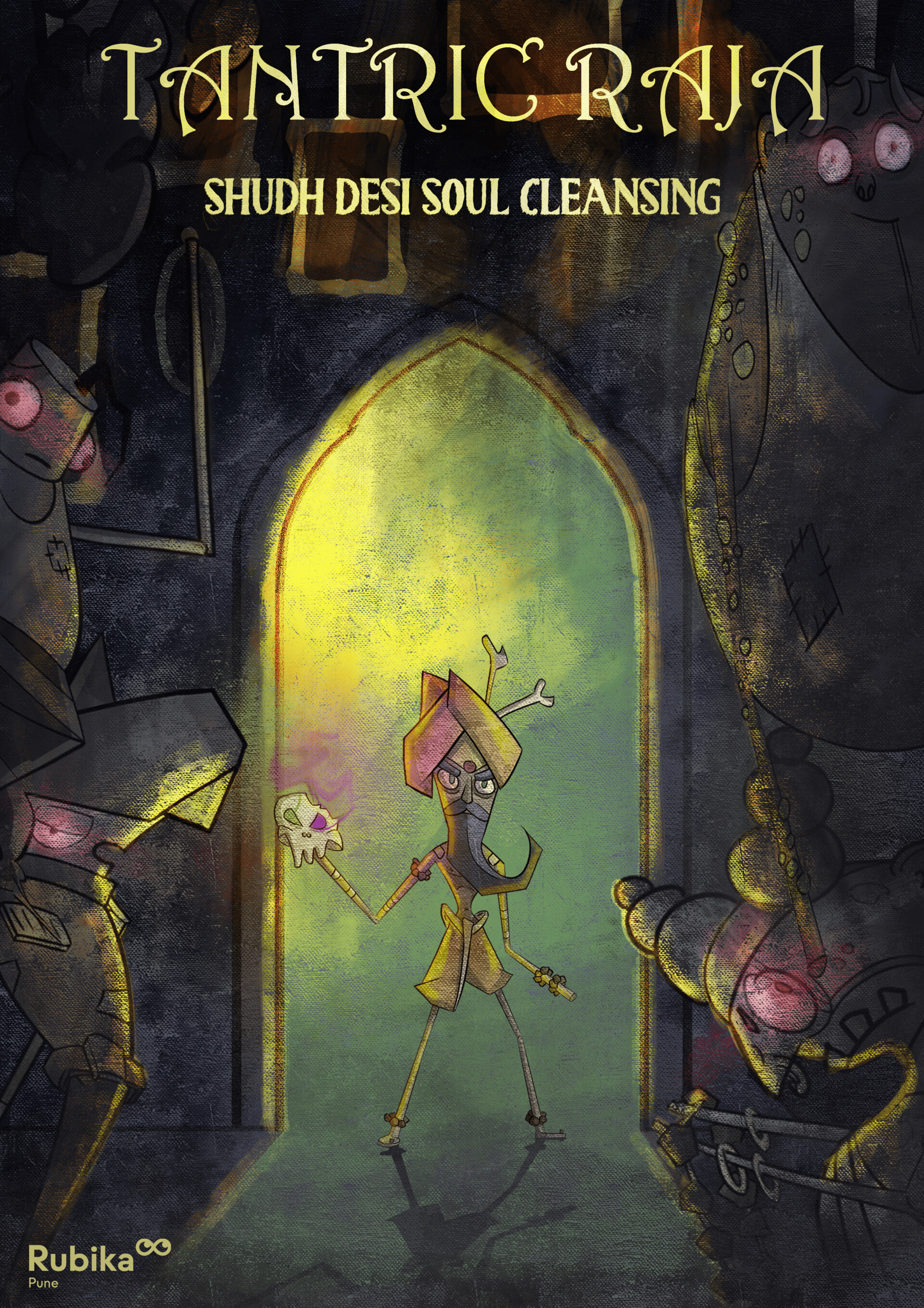 ArtStation - Tantric Raja - 3D Top Down Shooter Game