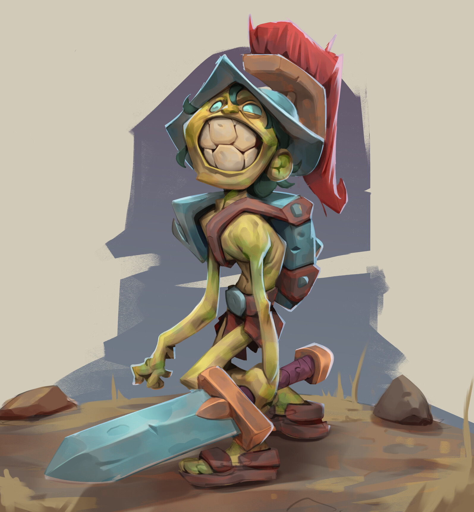 ArtStation - Zombie Warrior