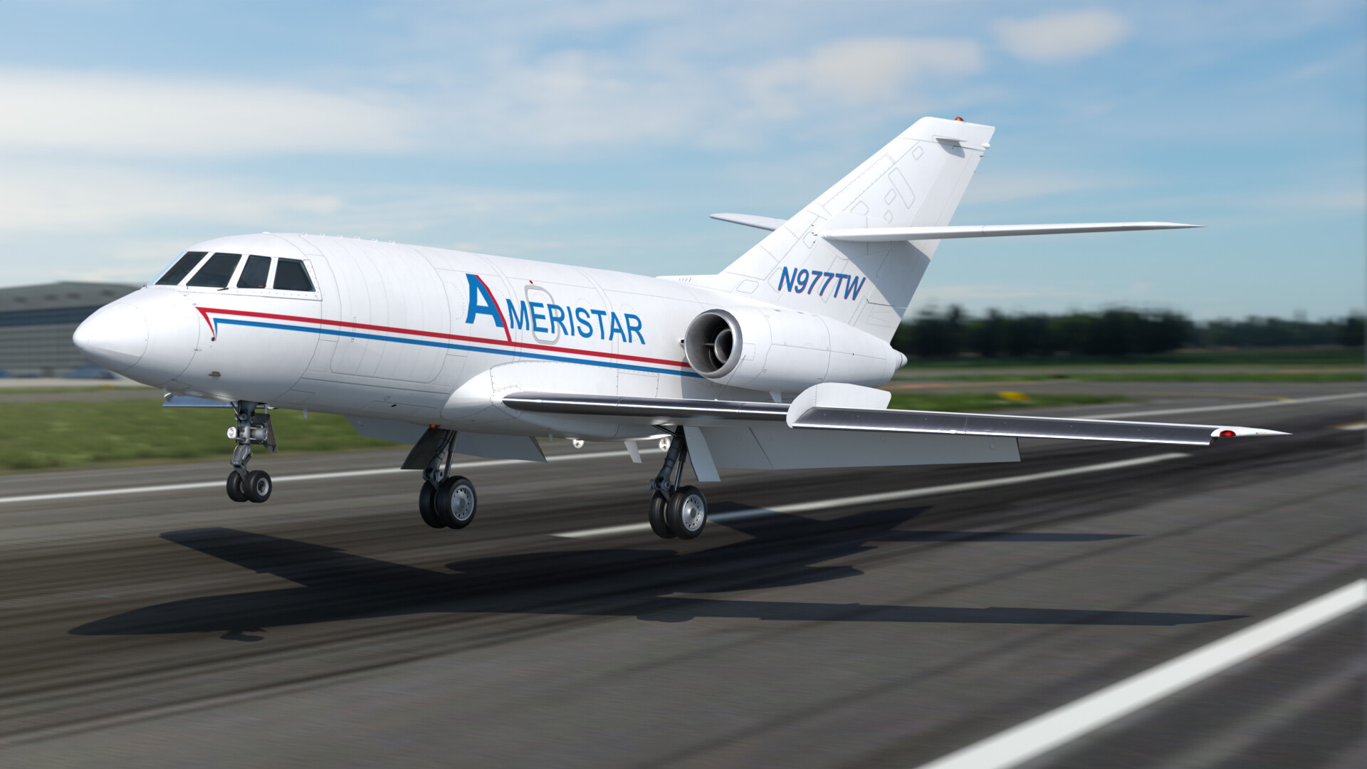 ArtStation - Dassault Falcon 20DC